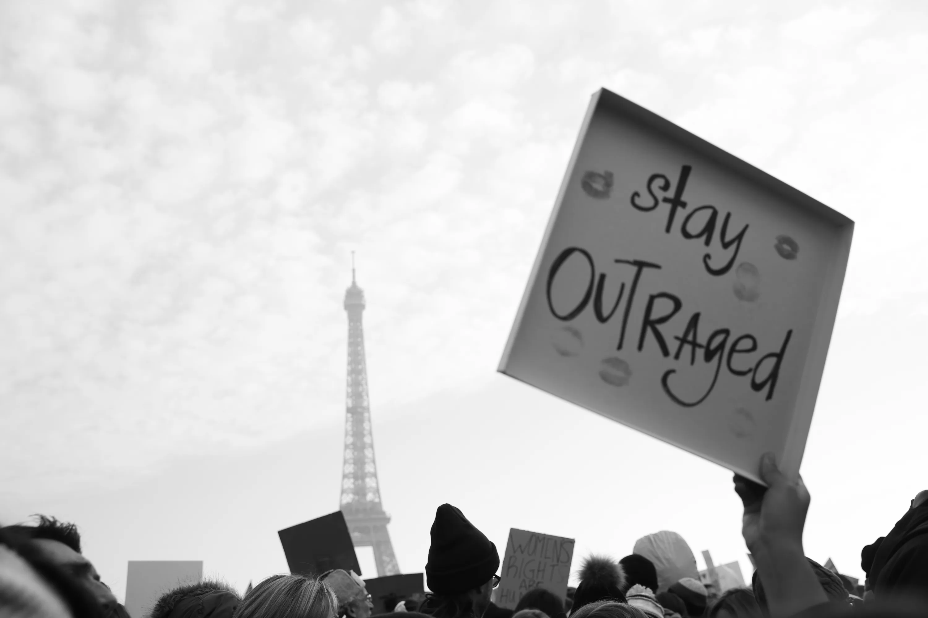The Women’s March Takes Paris: See Photographs of Les Femmes Nasty