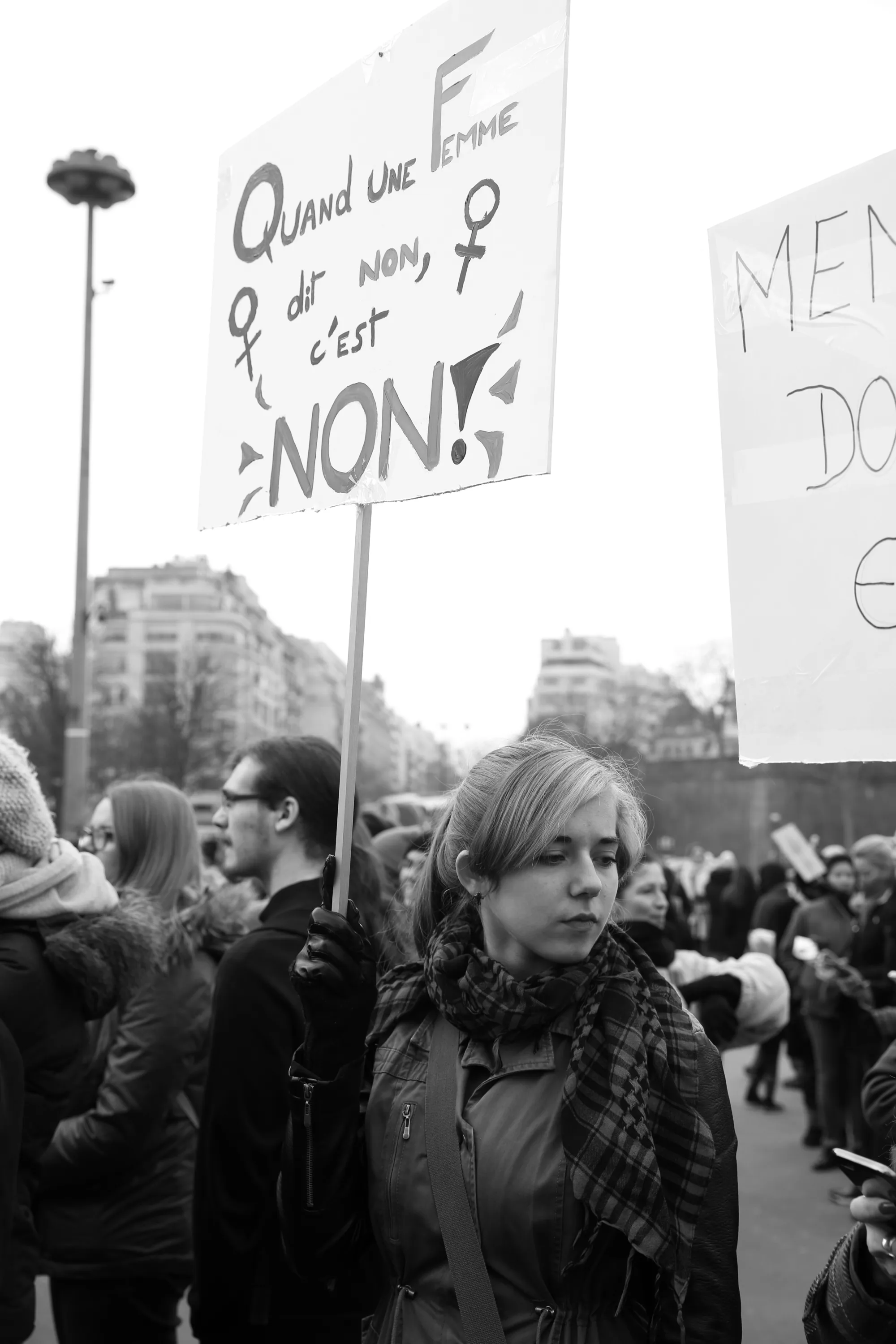 The Women’s March Takes Paris: See Photographs of Les Femmes Nasty
