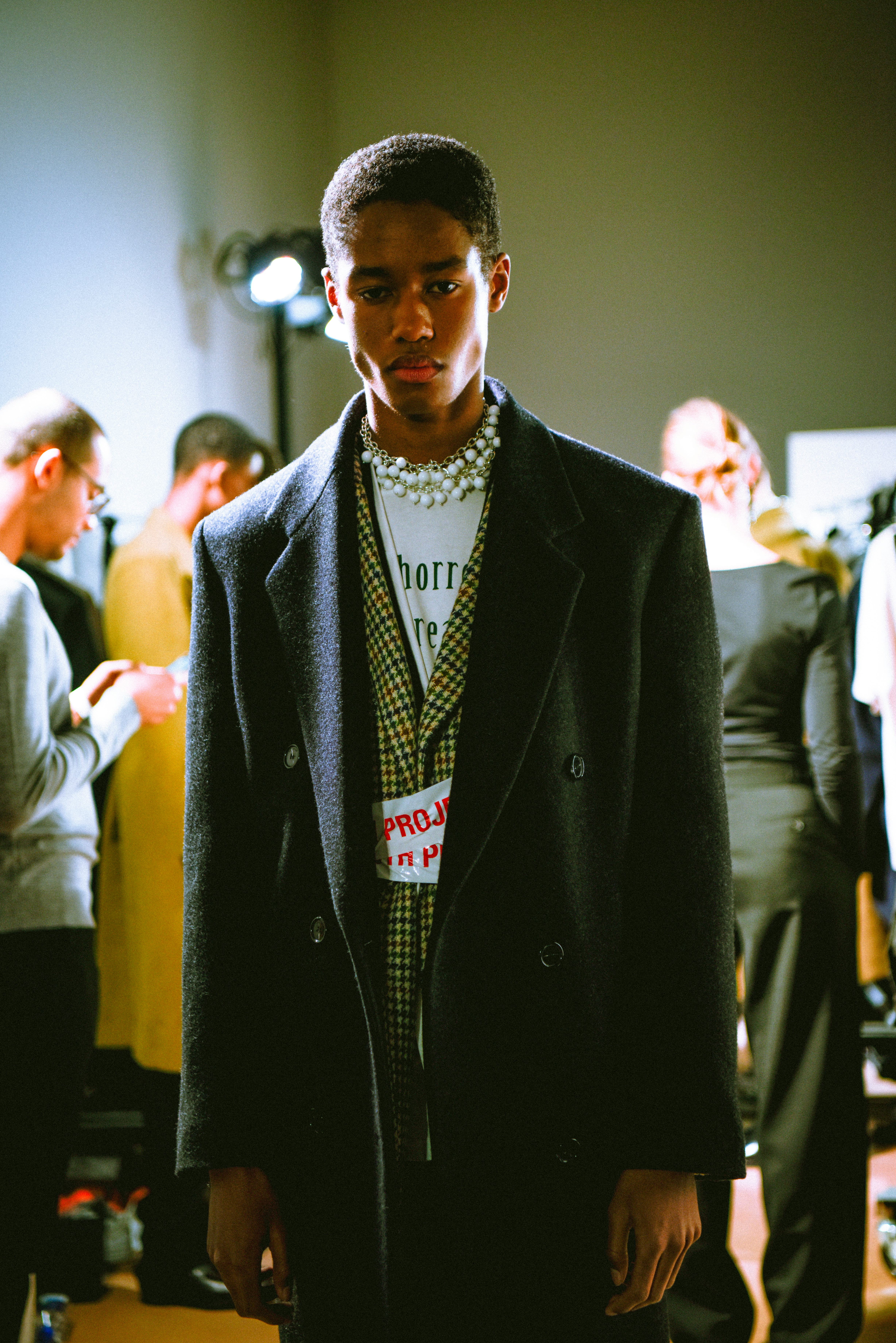 Raf Simons Arrives in New York: Backstage and Inside His Fall 2017 Show