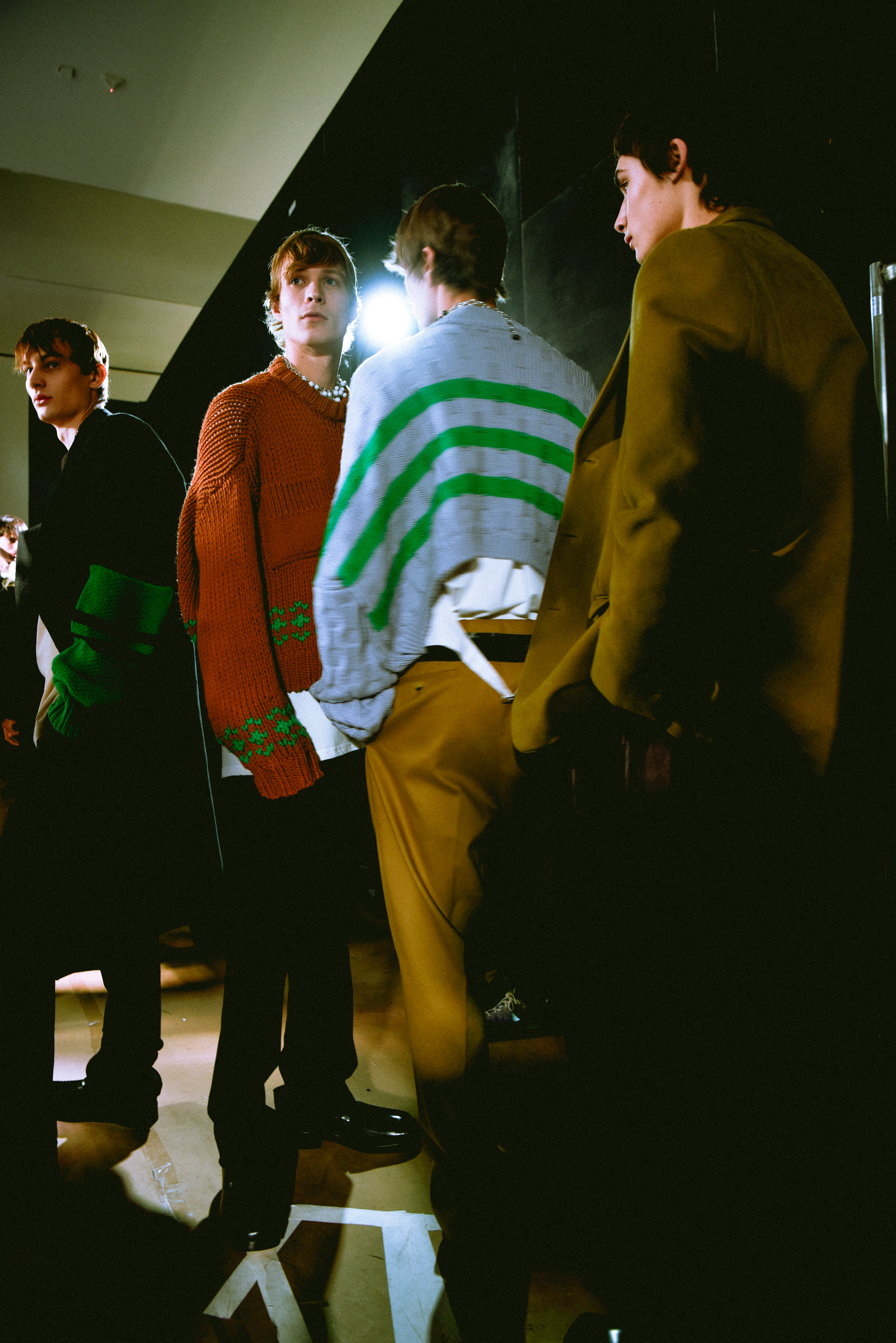 Raf Simons Arrives in New York: Backstage and Inside His Fall 2017 Show