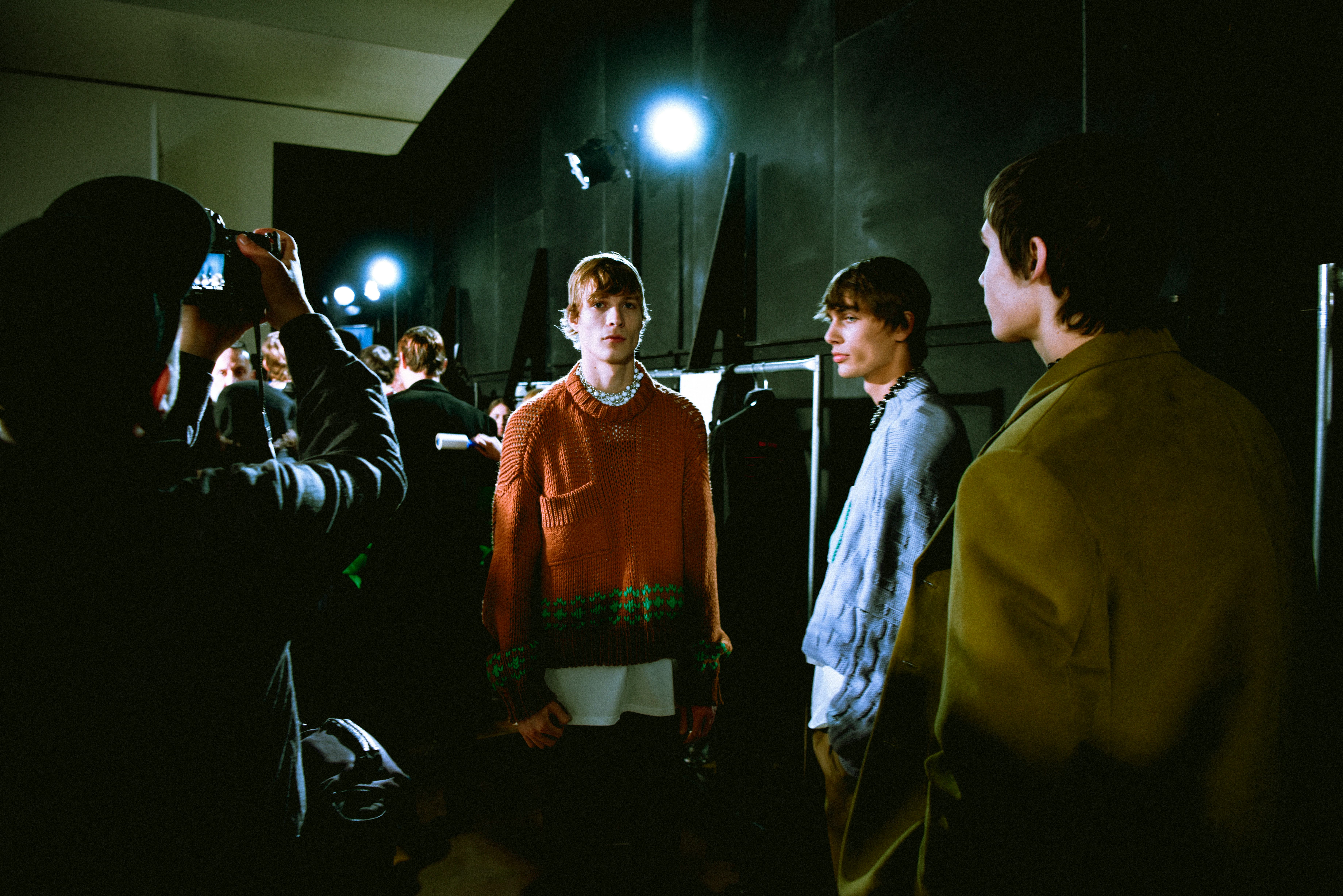 Raf Simons Arrives in New York: Backstage and Inside His Fall 2017 Show