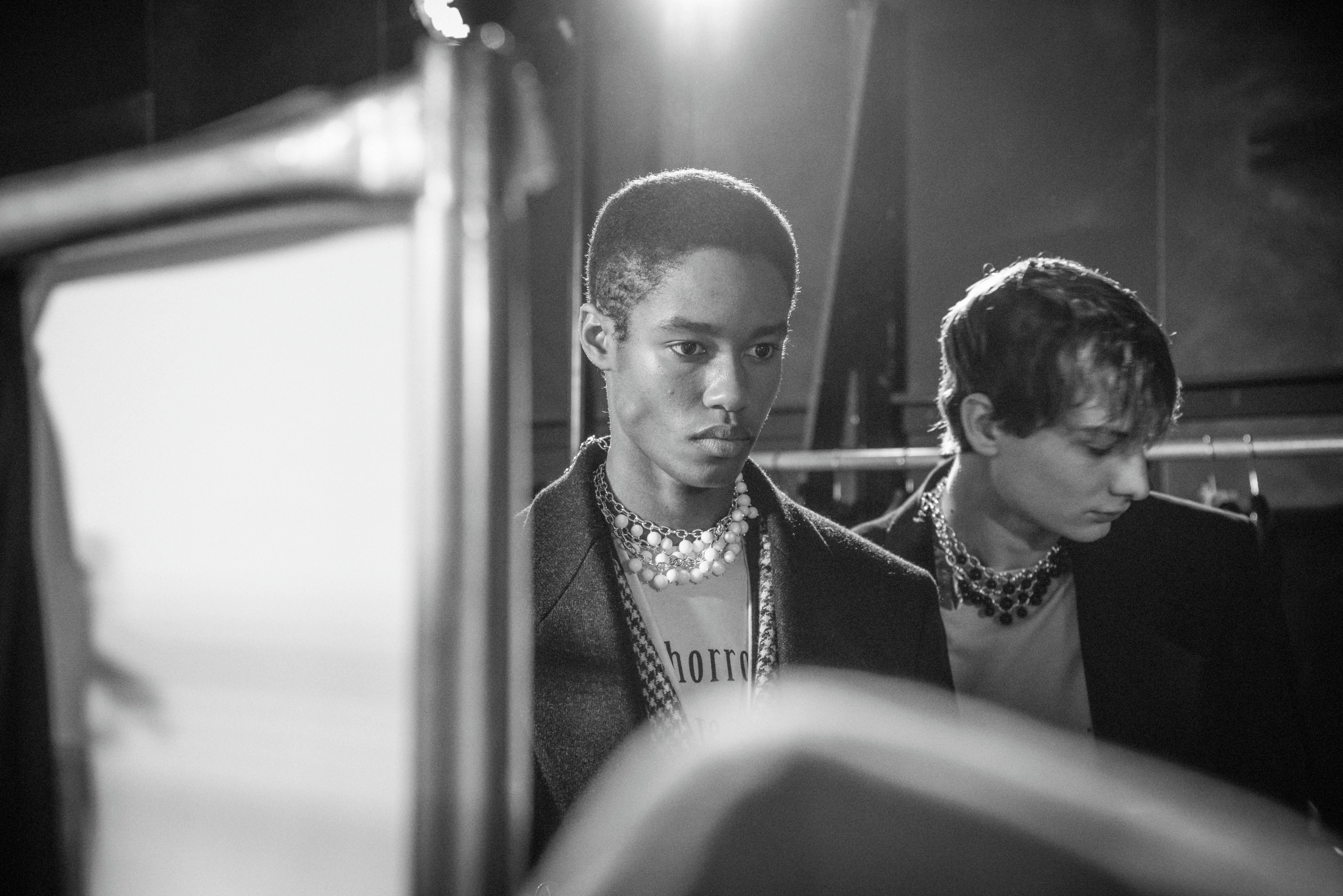 Raf Simons Arrives in New York: Backstage and Inside His Fall 2017 Show