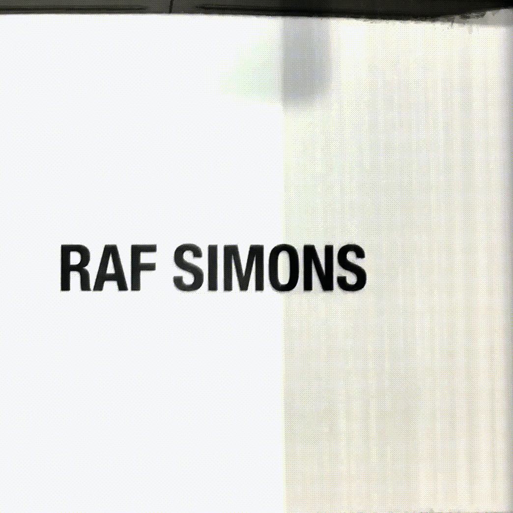 raf simons font