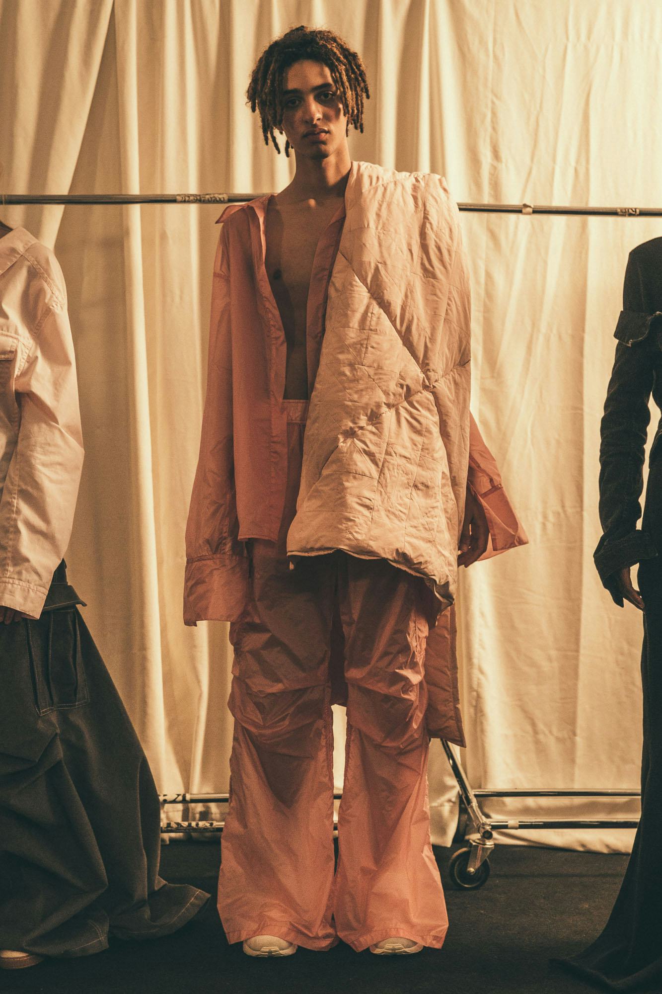 Rihanna-Approved Designer Matthew Adams Dolan Brought a Bed to Fashion Week