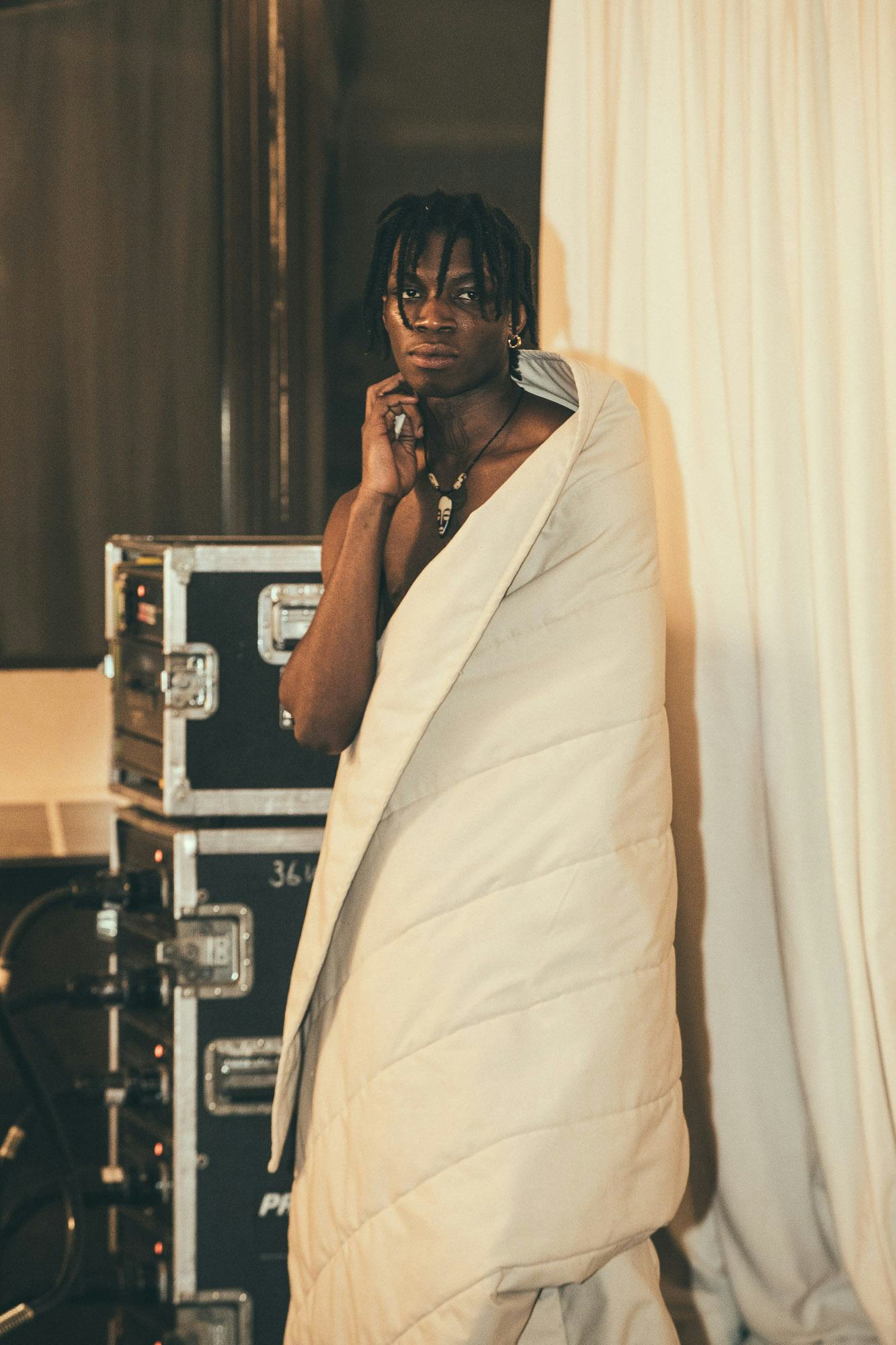 Rihanna-Approved Designer Matthew Adams Dolan Brought a Bed to Fashion Week