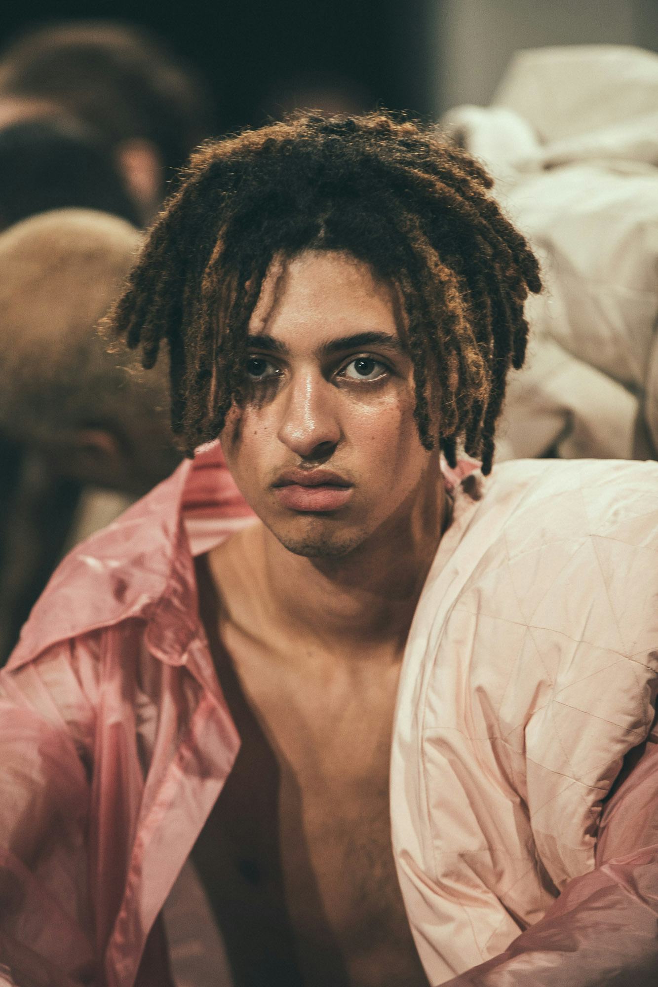 Rihanna-Approved Designer Matthew Adams Dolan Brought a Bed to Fashion Week