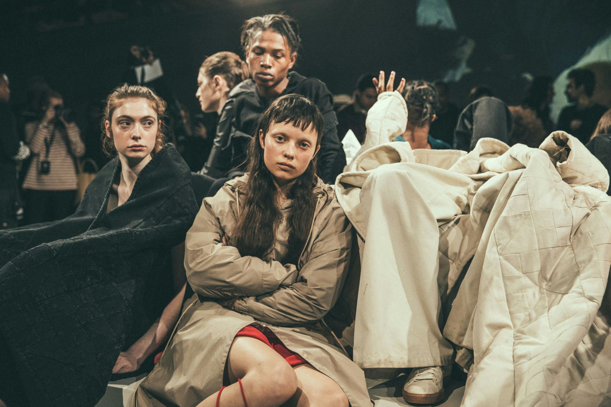 Rihanna-Approved Designer Matthew Adams Dolan Brought a Bed to Fashion Week