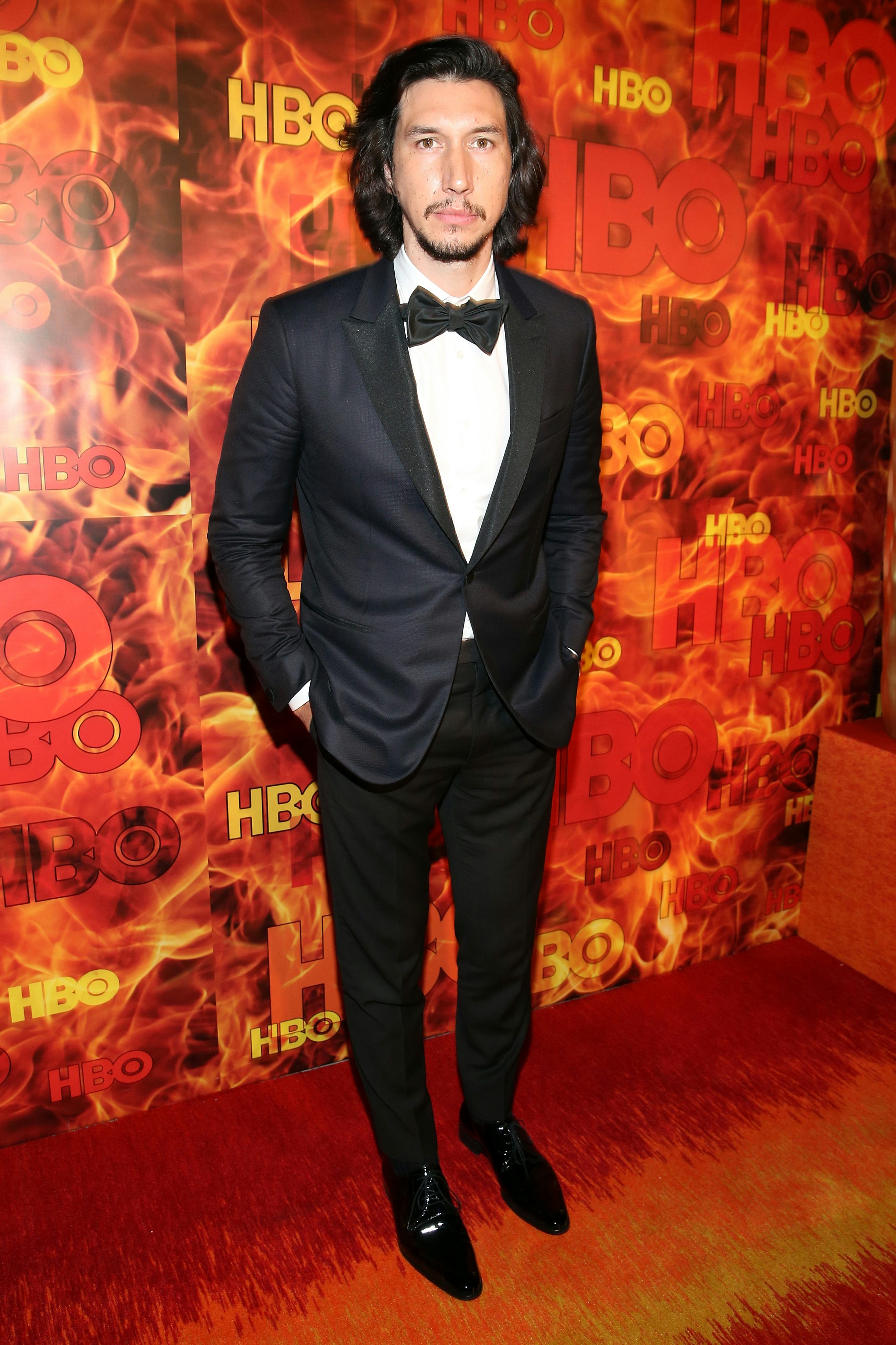 Adam Driver Is Anything But Adventurous on the Red Carpet