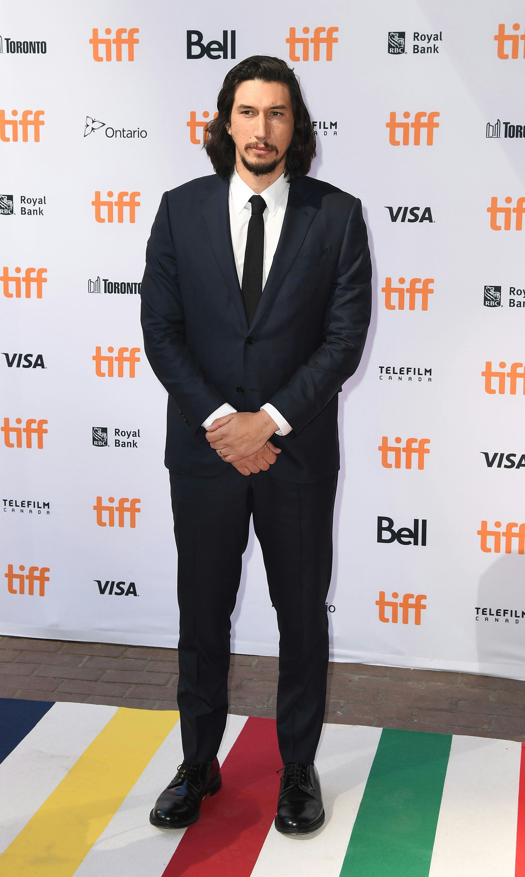 Adam Driver Is Anything But Adventurous on the Red Carpet