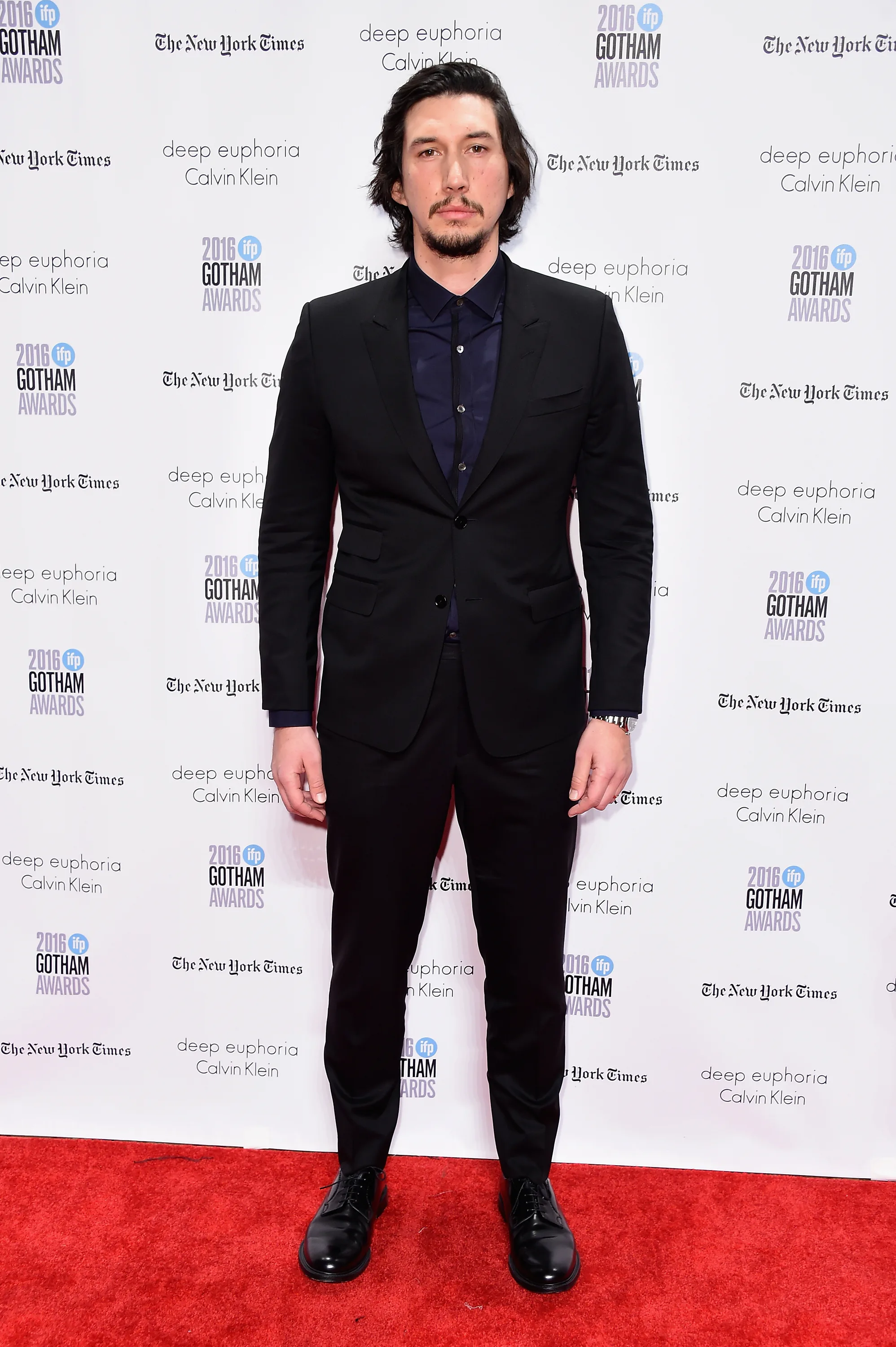 Adam Driver Is Anything But Adventurous on the Red Carpet