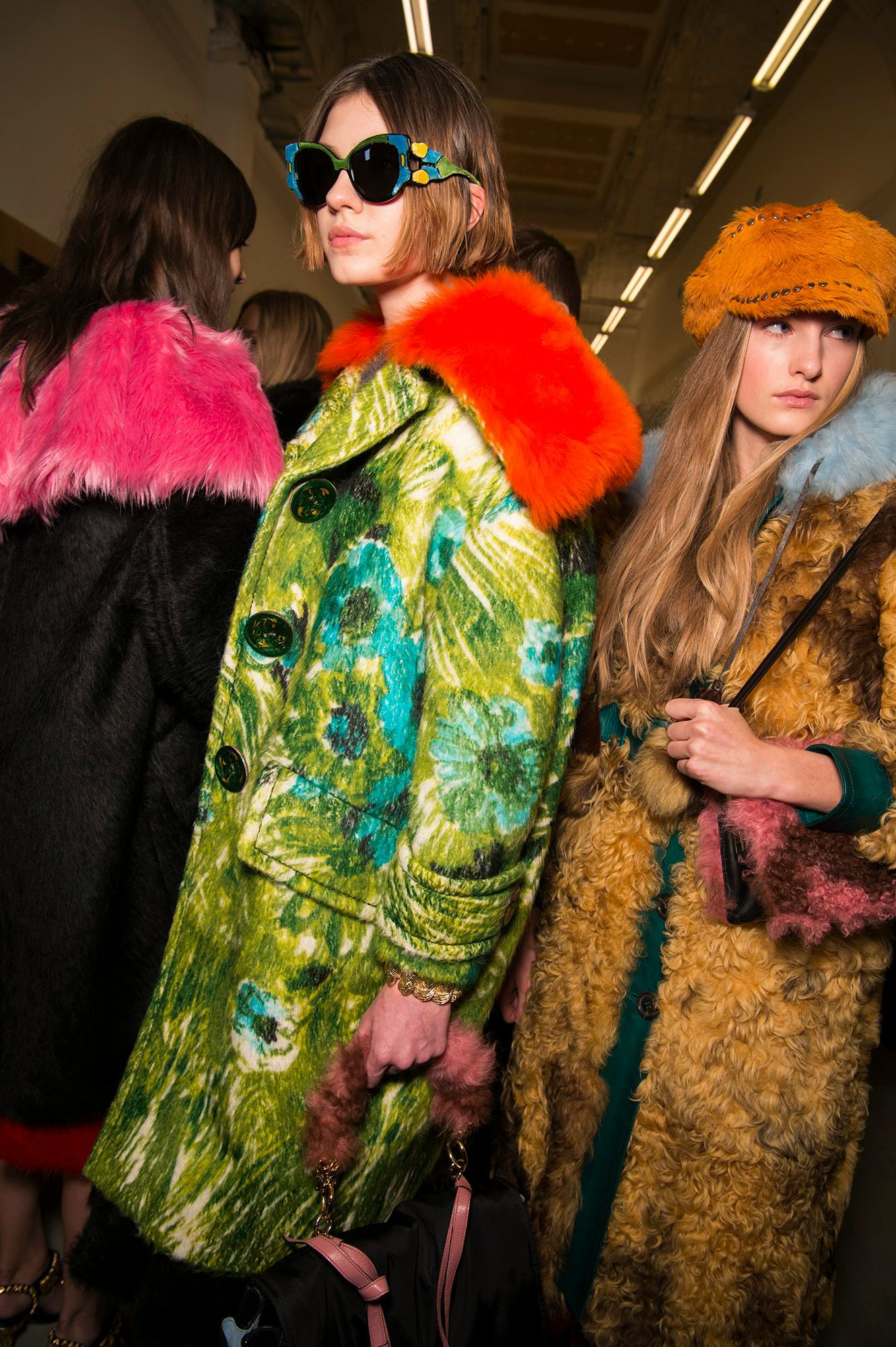 Prada’s All-Star Cast Brings Your ’70s Dreams to Life—All in Mohair