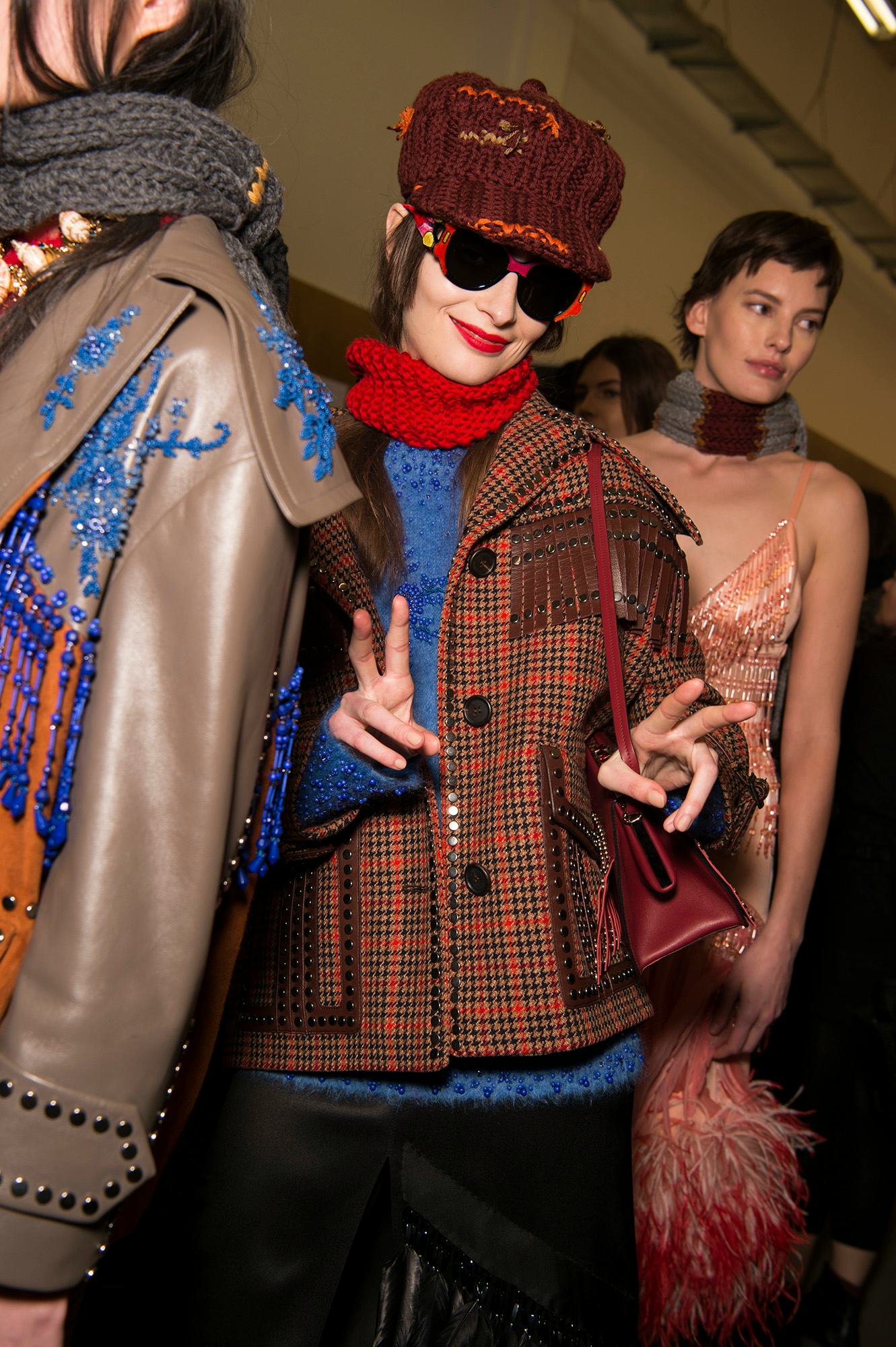 Prada’s All-Star Cast Brings Your ’70s Dreams to Life—All in Mohair