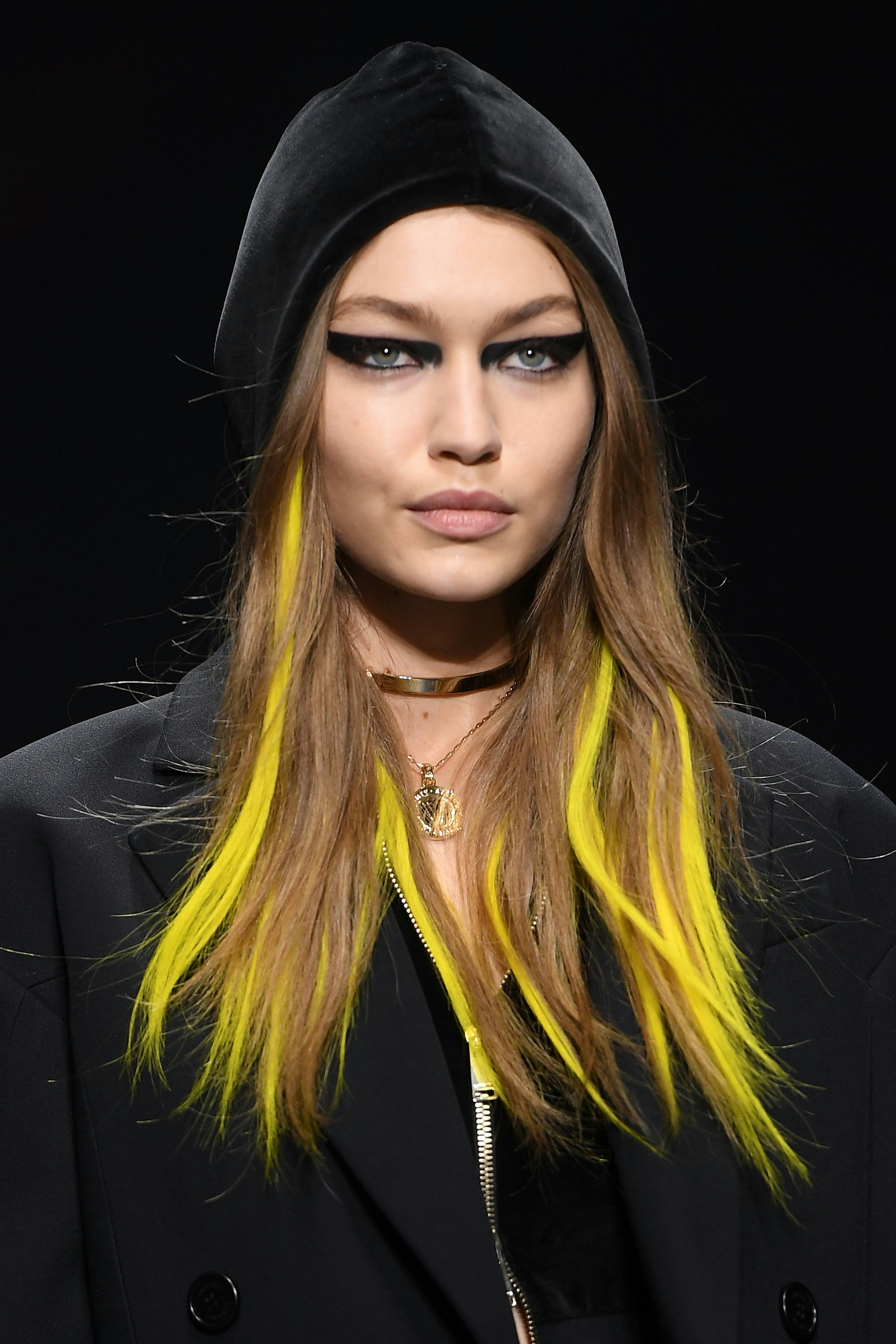 Yellow Hair Extensions, Orange Mascara and More of the Hottest Fall ...