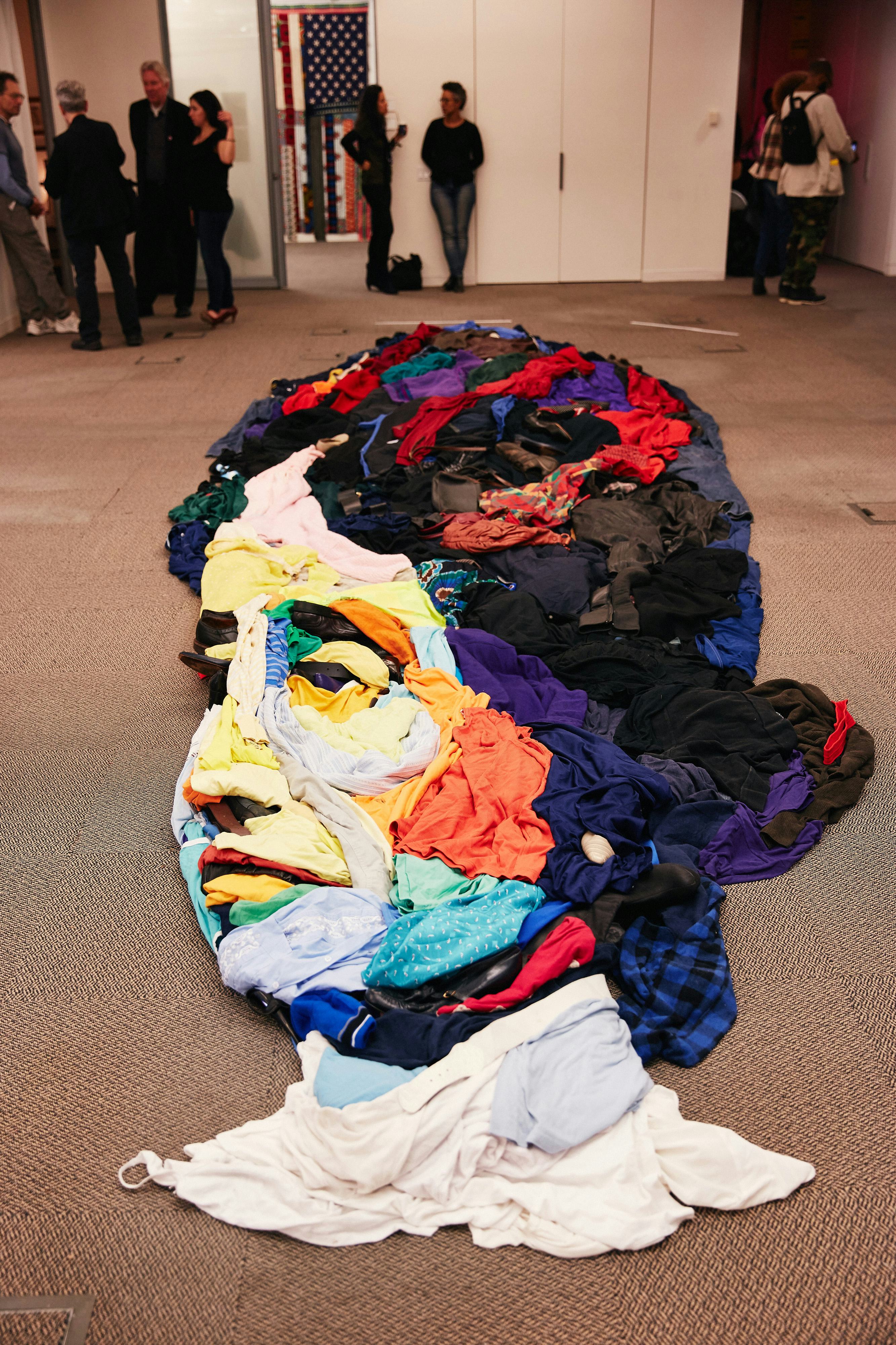 Scenes of Madness from High Above Times Square at Spring/Break Art Fair