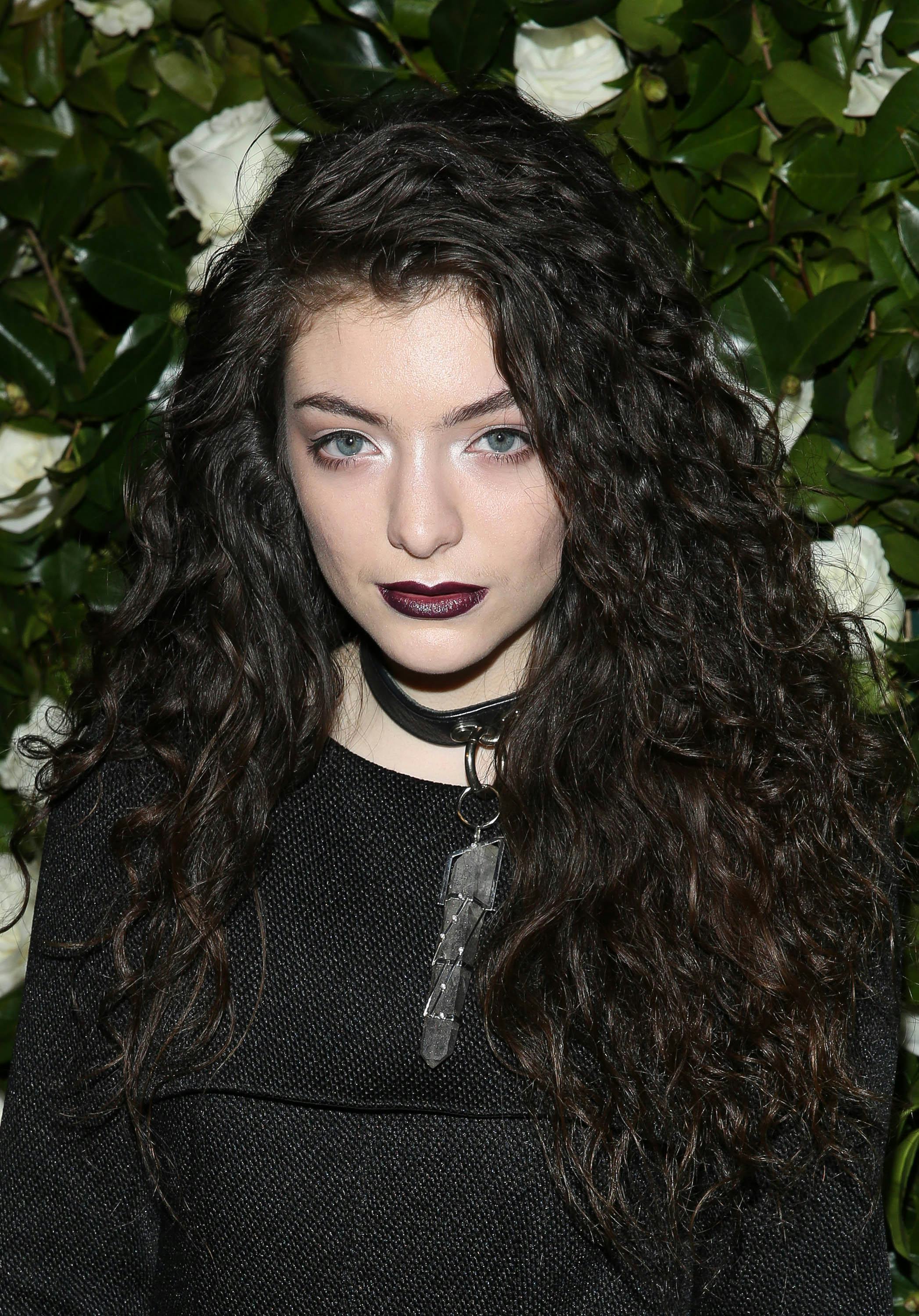 Lorde’s Beauty Evolution As Reigning Queen of the Goth Lip