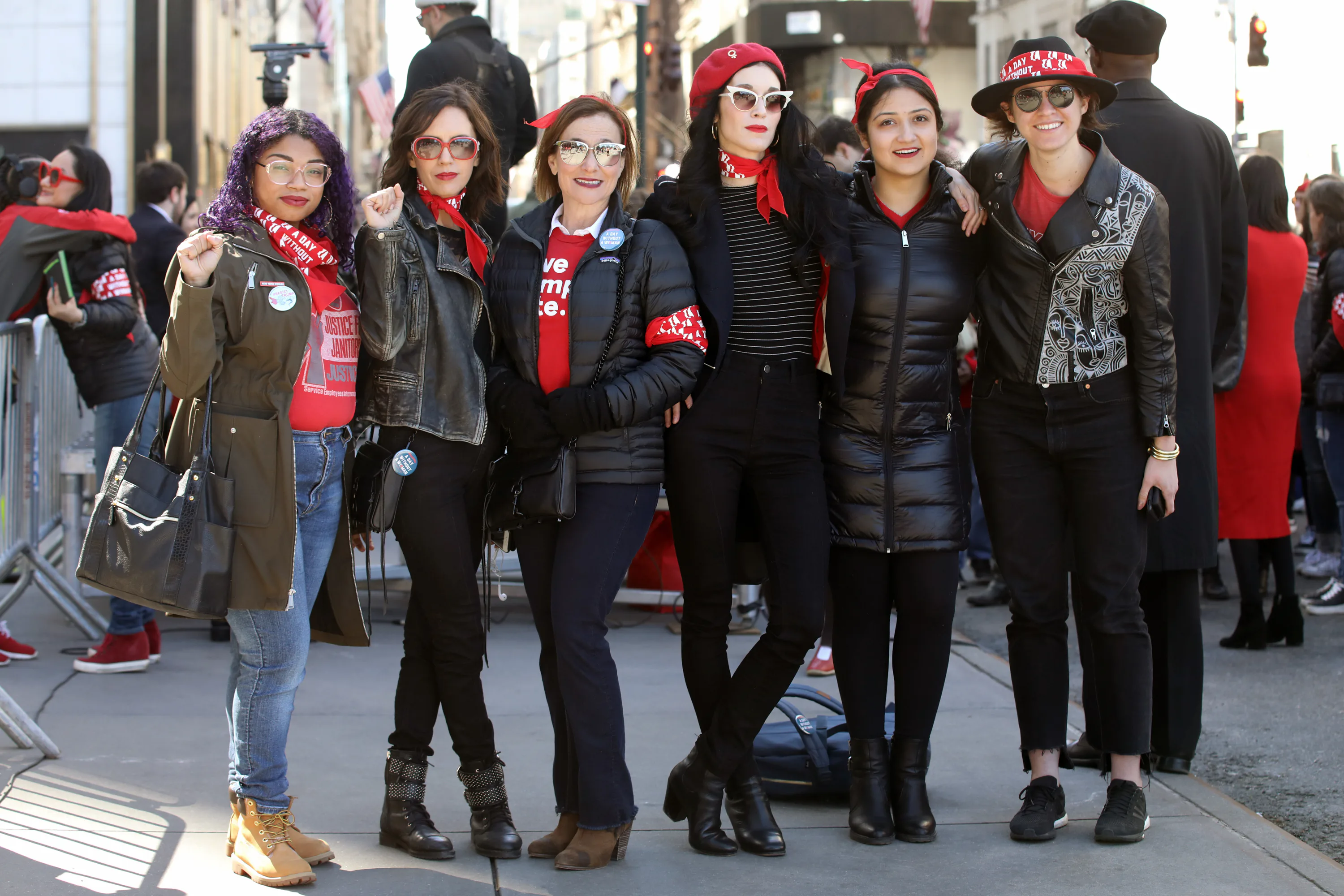 A Day Without a Woman: See Photographs from the Women’s Strike in New ...