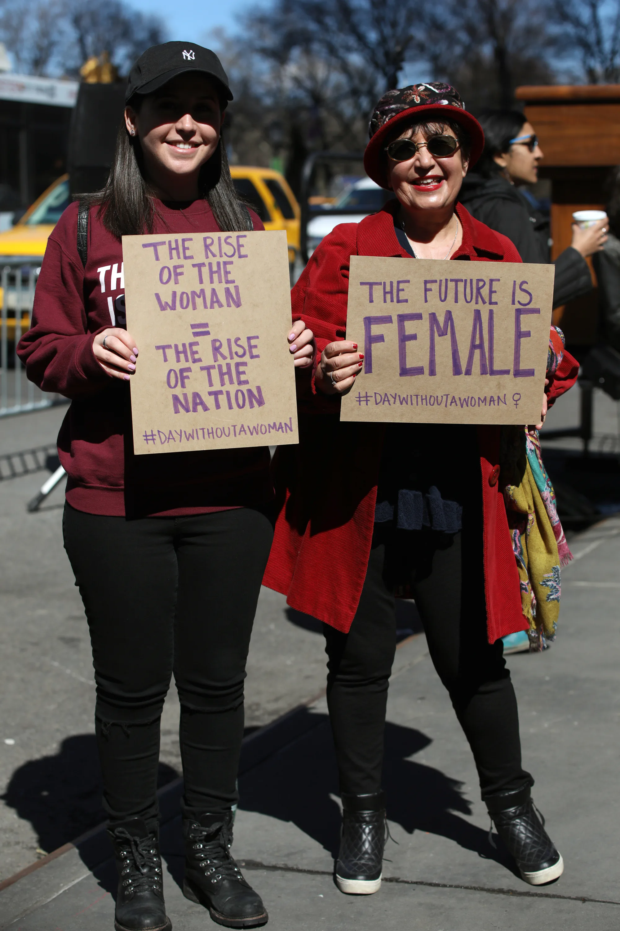 A Day Without a Woman: See Photographs from the Women’s Strike in New ...