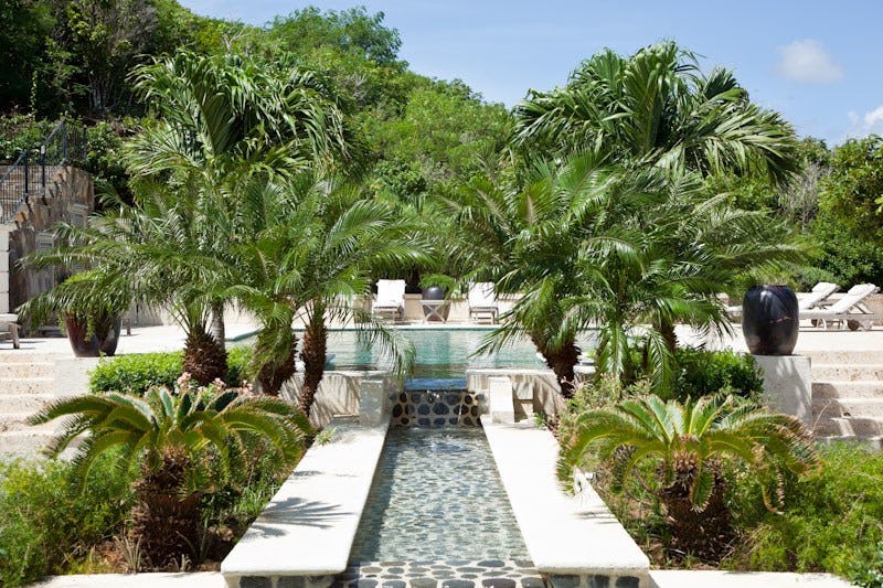 Ignore the Snowstorm and Get Lost in Images of the Best Pools of Mustique