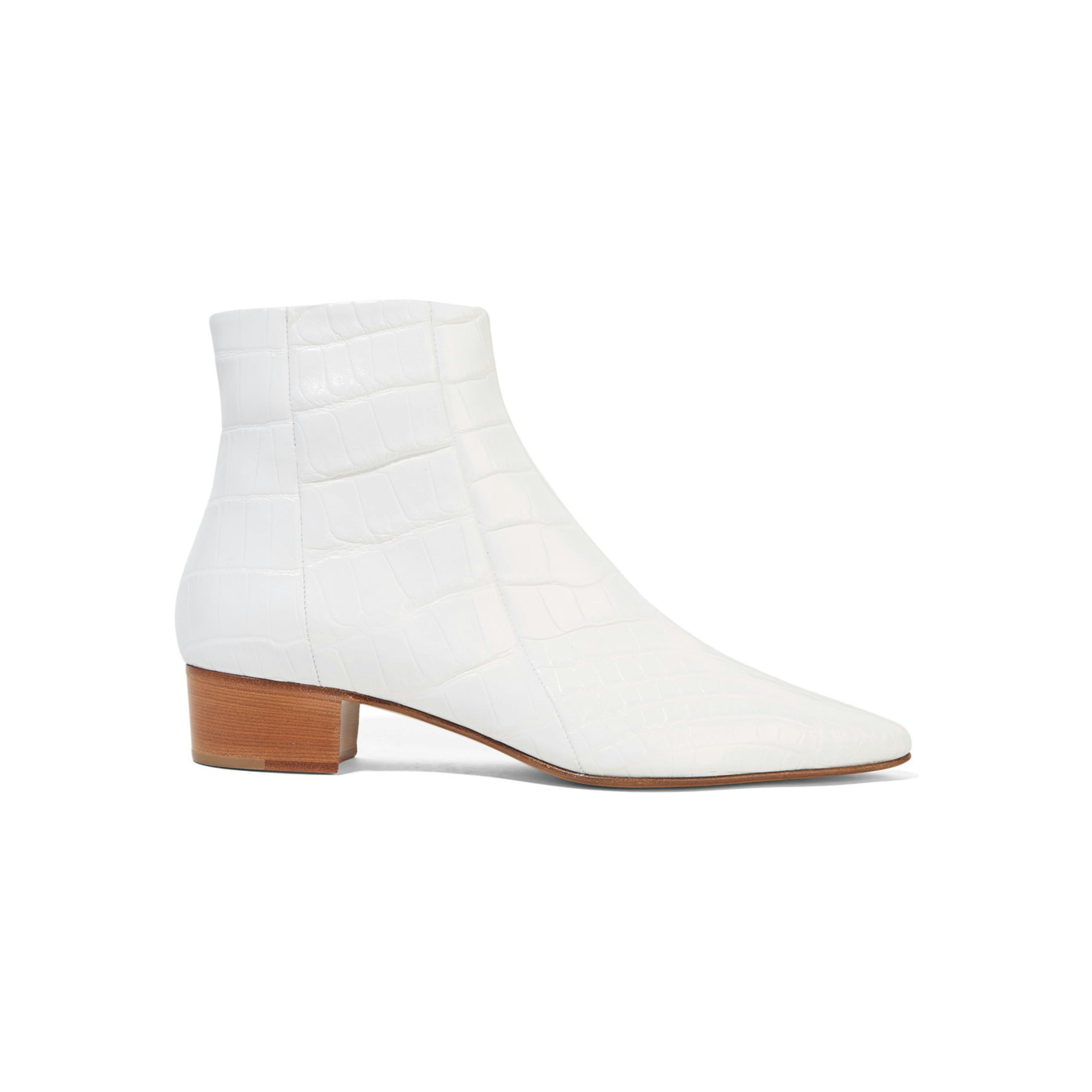 10 Pairs of Bright White Boots to Buy Now