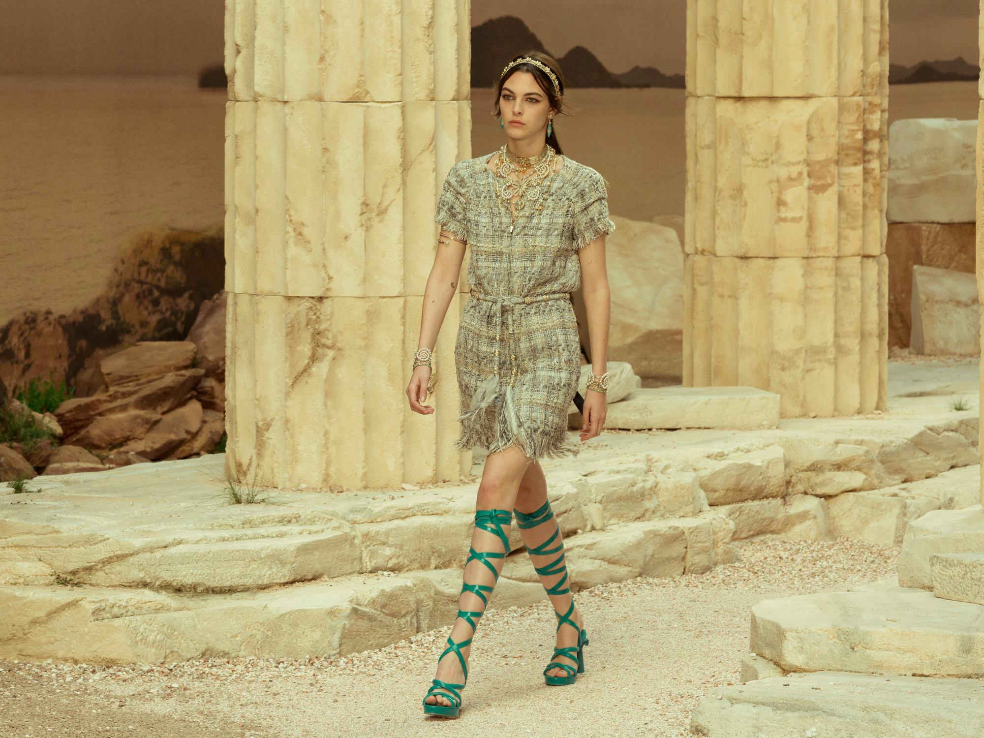 After Going to Outer Space, Chanel Time Travels to Ancient Greece for ...