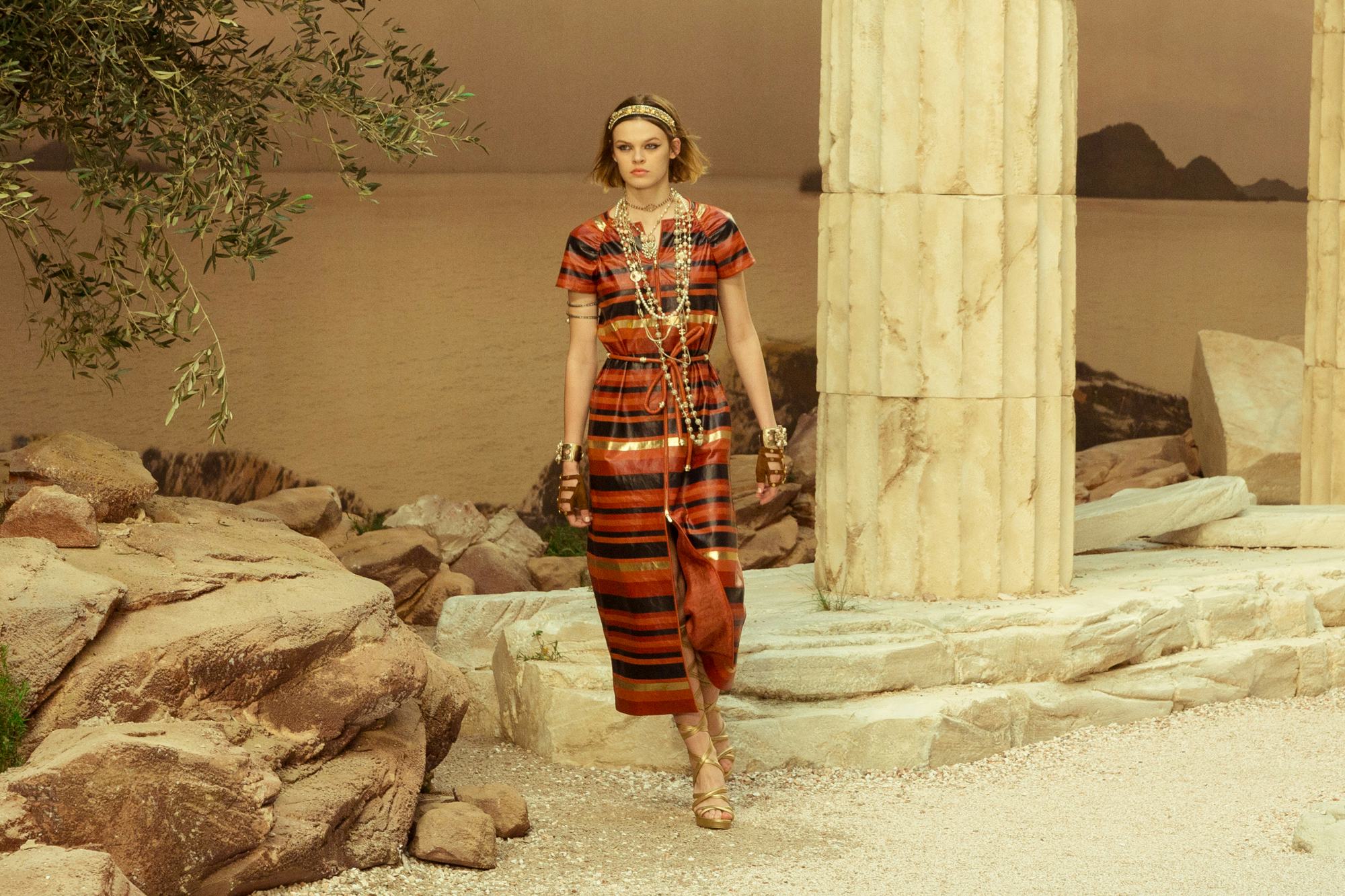 After Going to Outer Space, Chanel Time Travels to Ancient Greece for ...
