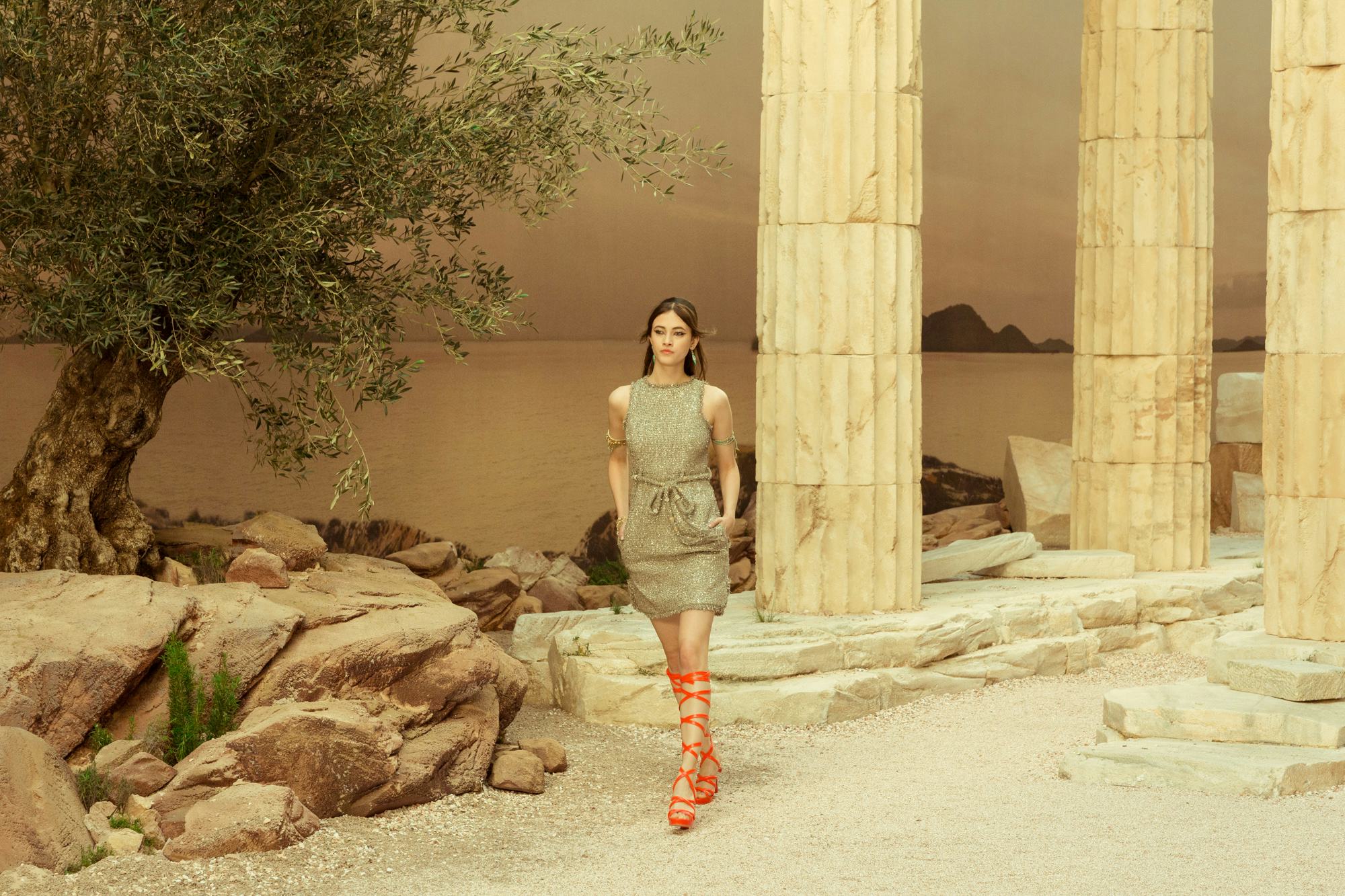 After Going to Outer Space, Chanel Time Travels to Ancient Greece for ...