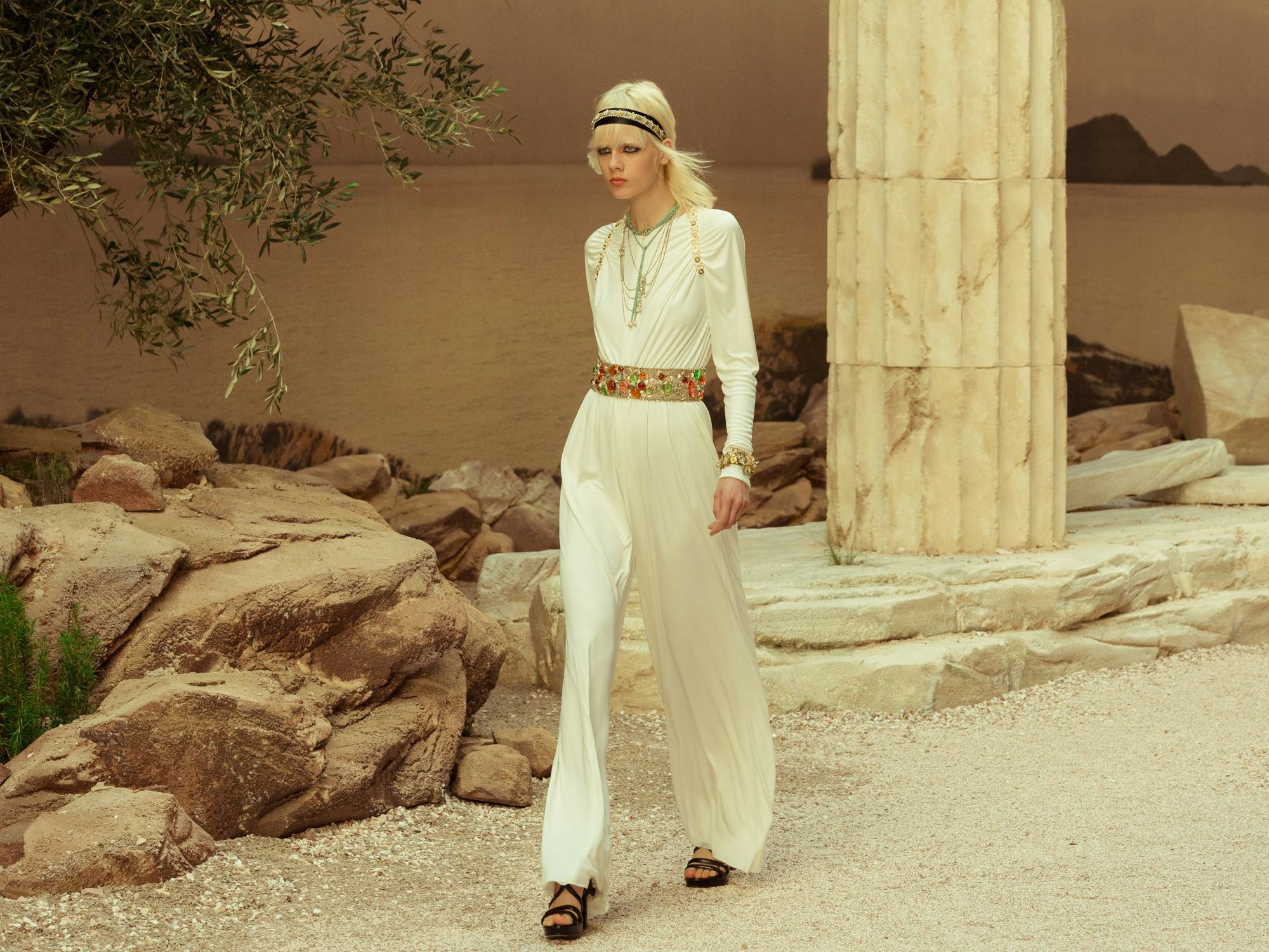 After Going to Outer Space, Chanel Time Travels to Ancient Greece for ...