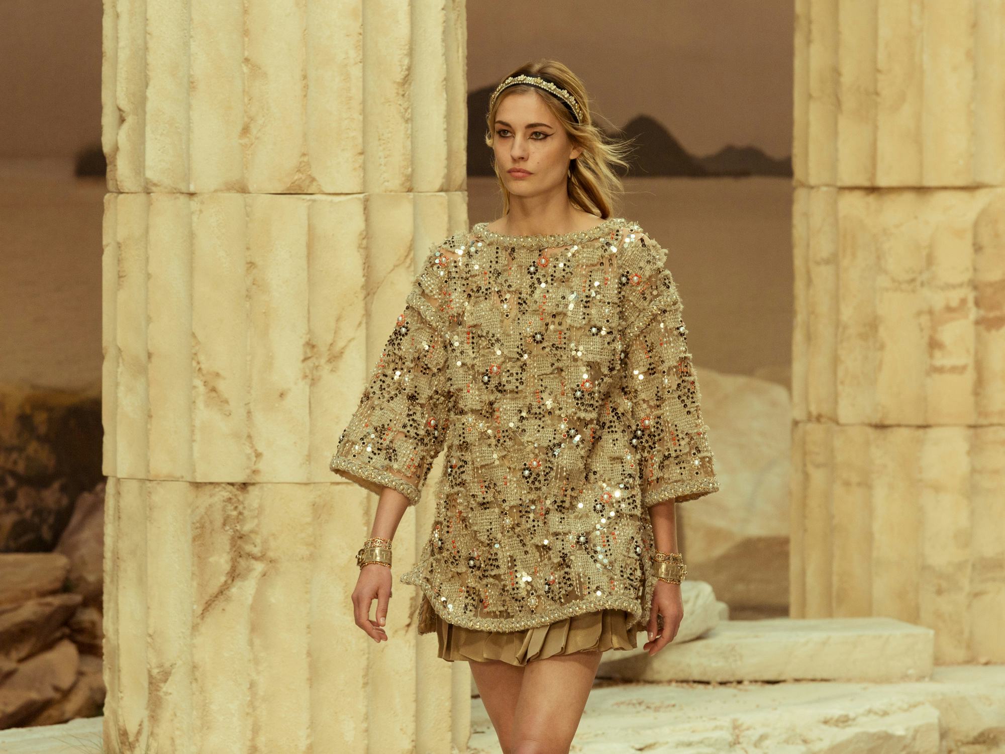 After Going to Outer Space, Chanel Time Travels to Ancient Greece for ...