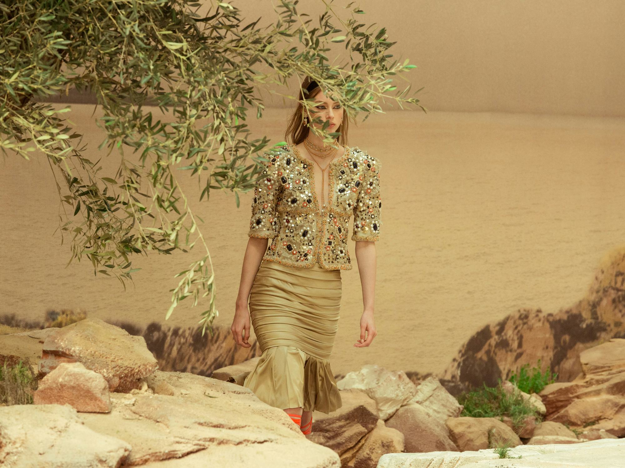 After Going to Outer Space, Chanel Time Travels to Ancient Greece for ...