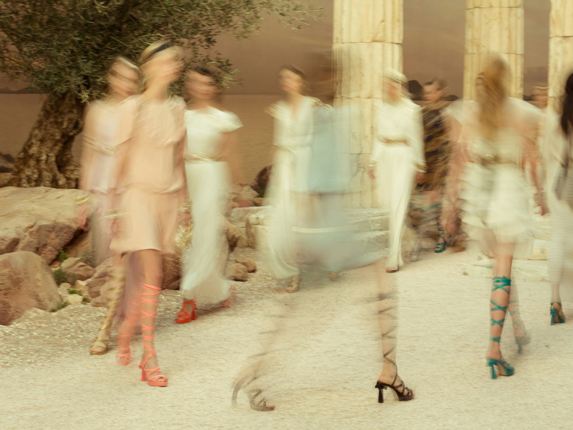 After Going to Outer Space, Chanel Time Travels to Ancient Greece for ...