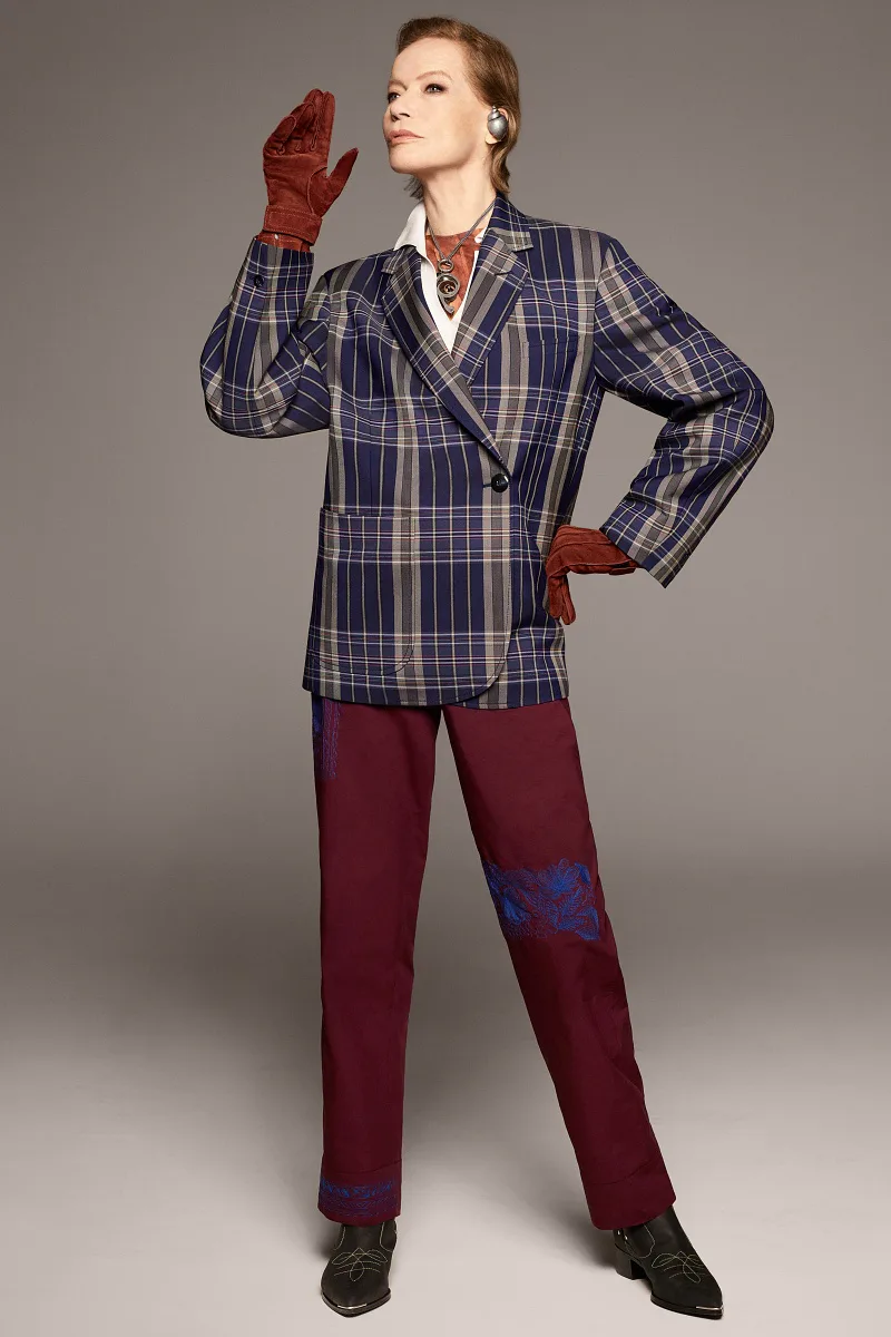 See 78-Year-Old Supermodel Veruschka in Acne Studios Resort 2018
