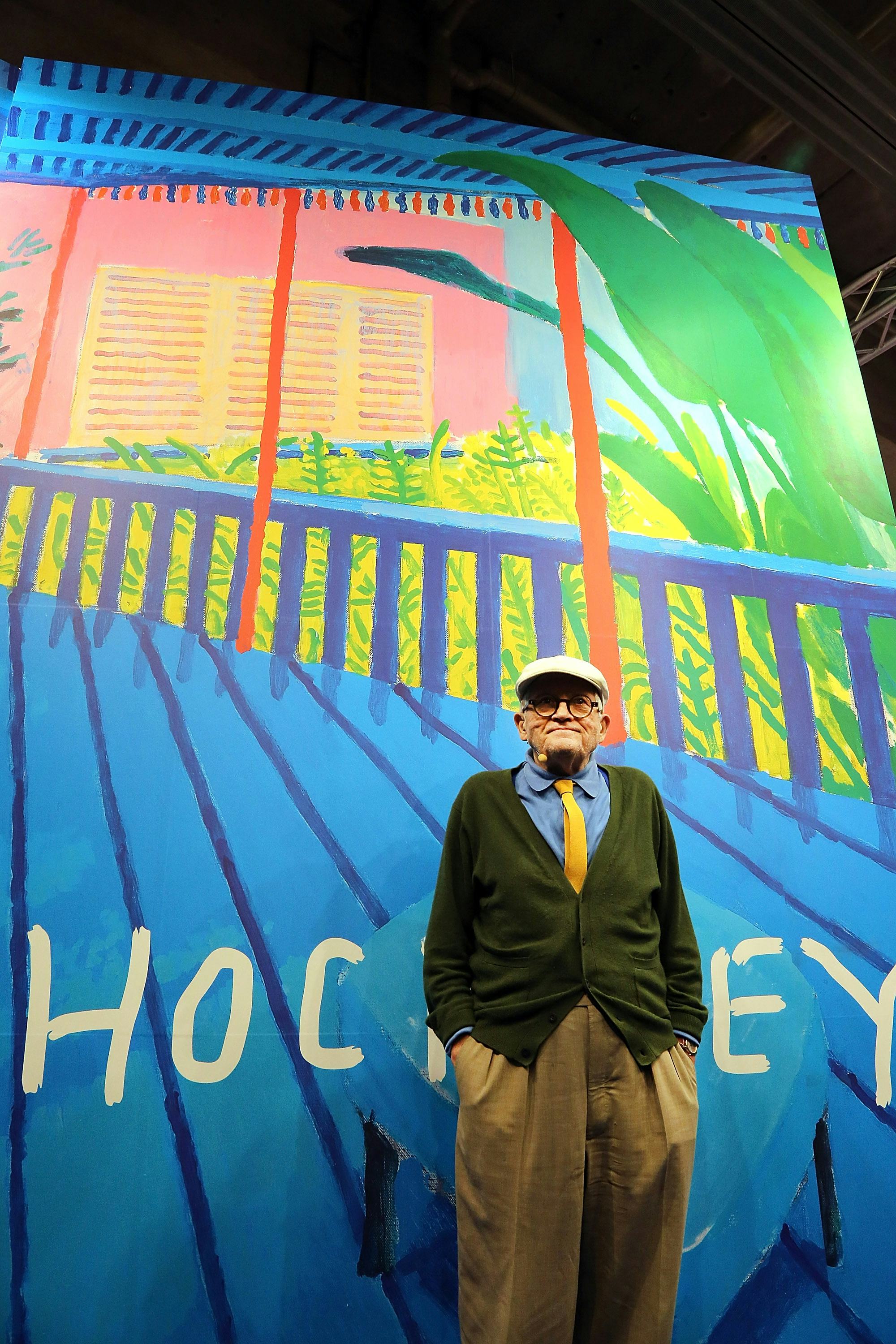 David Hockney, Who’s Now 80, Has Always Been a Style Icon