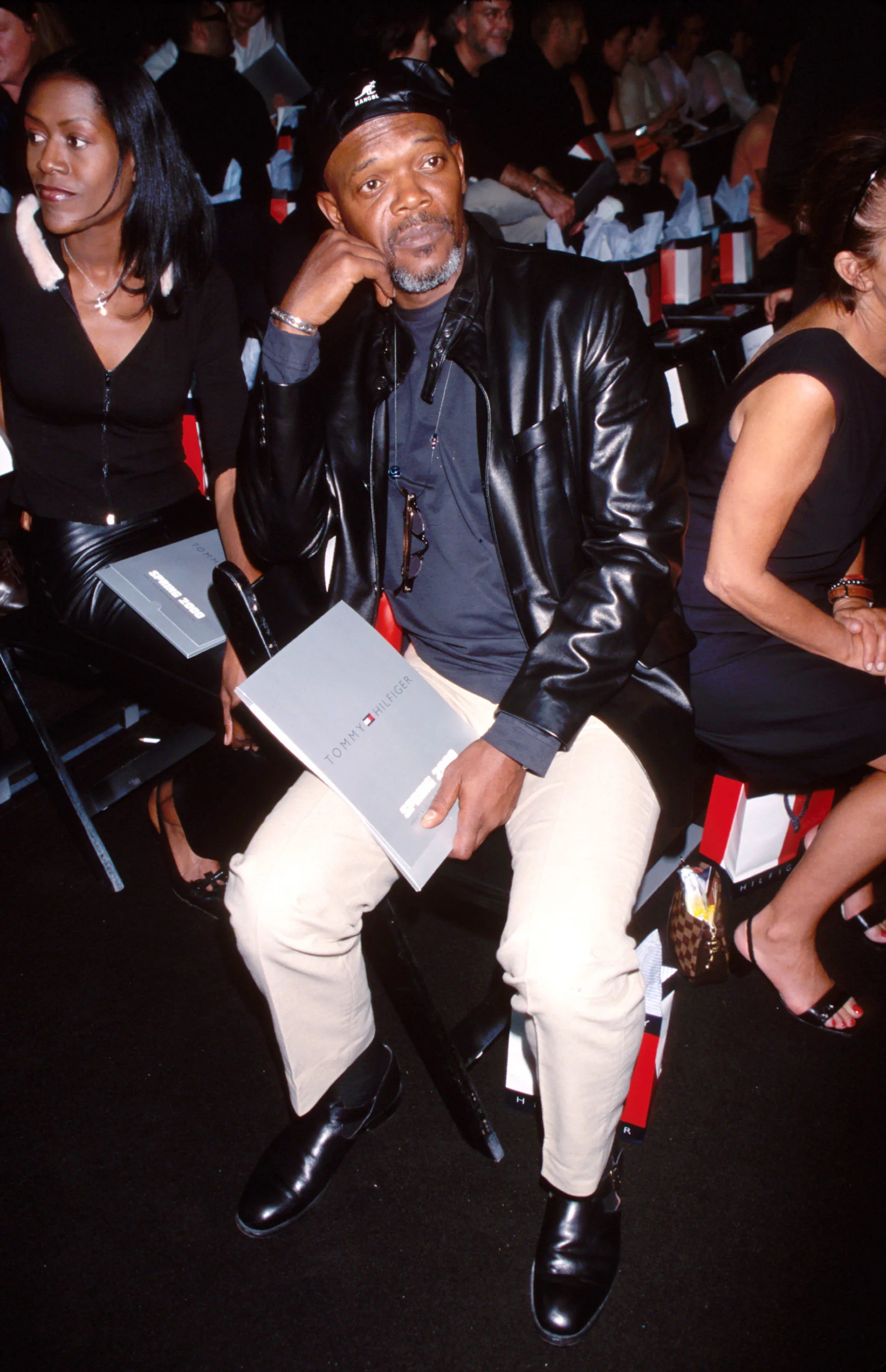 A Visual History of Male Celebrities Enjoying Fashion Shows, From ...