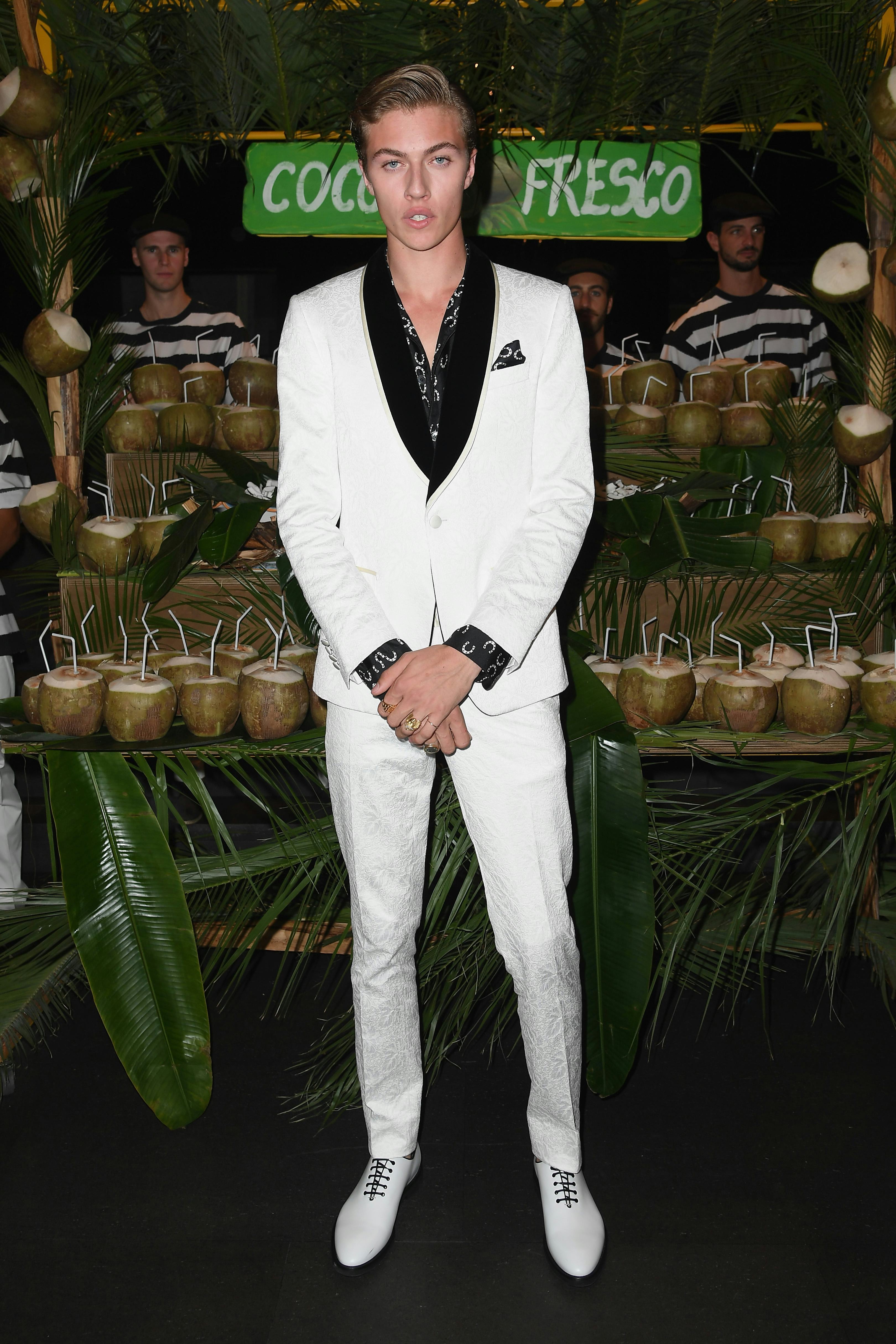 Lucky Blue Smith’s Style Evolution, From Teen Heartthrob to Teen Dad