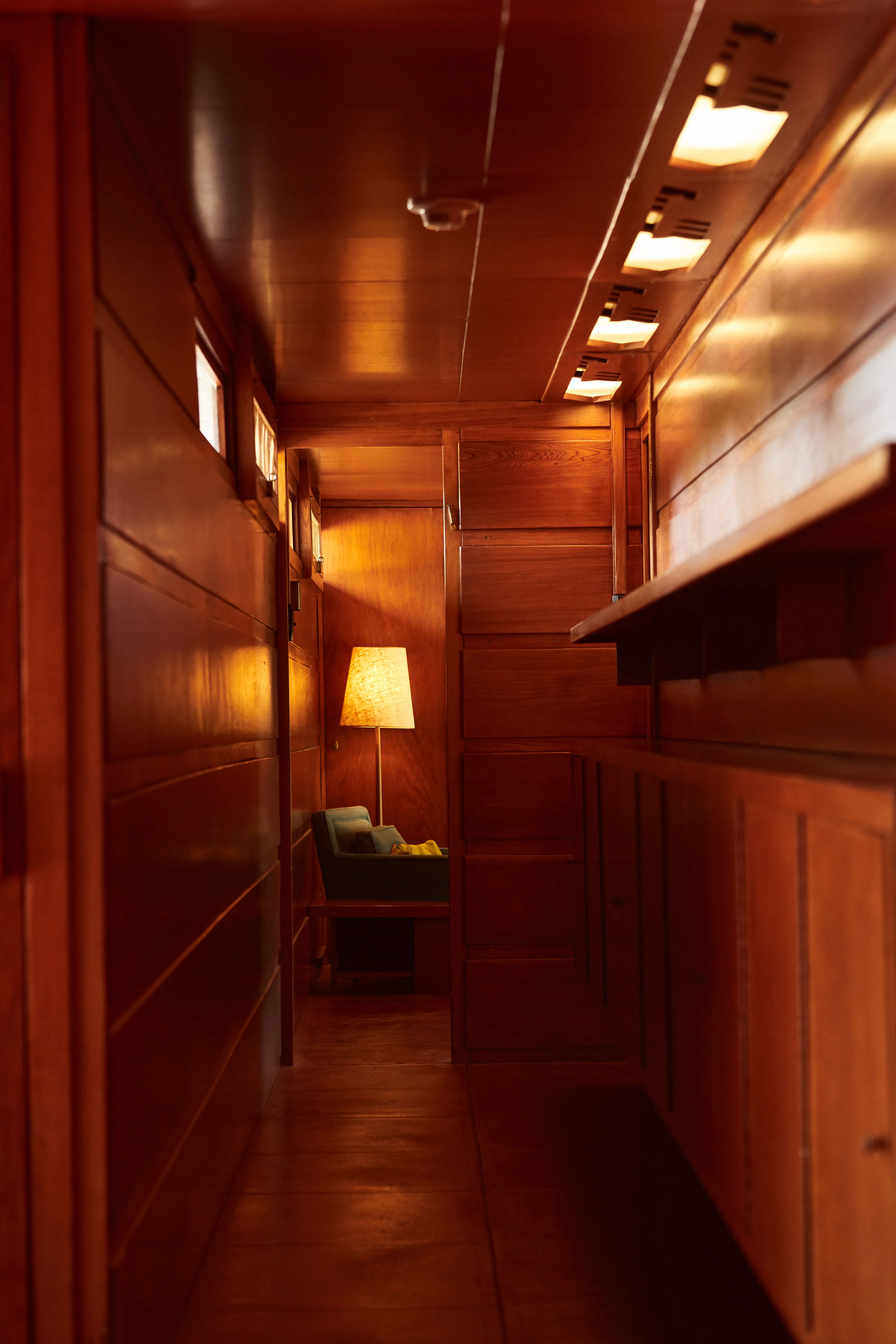 A Rare Look Inside Frank Lloyd Wright’s Stunning Rosenbaum House