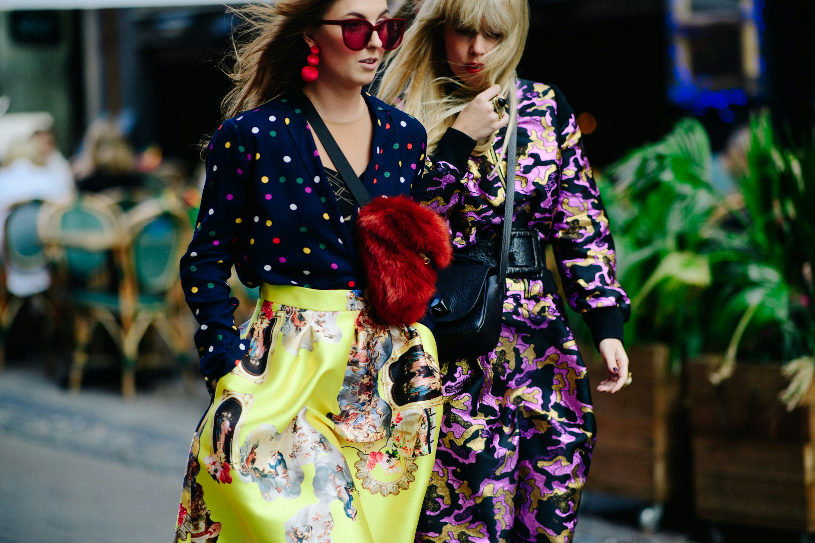 Stockholm Fashion Week Street Style Stars Are Still Dressing in Bright ...