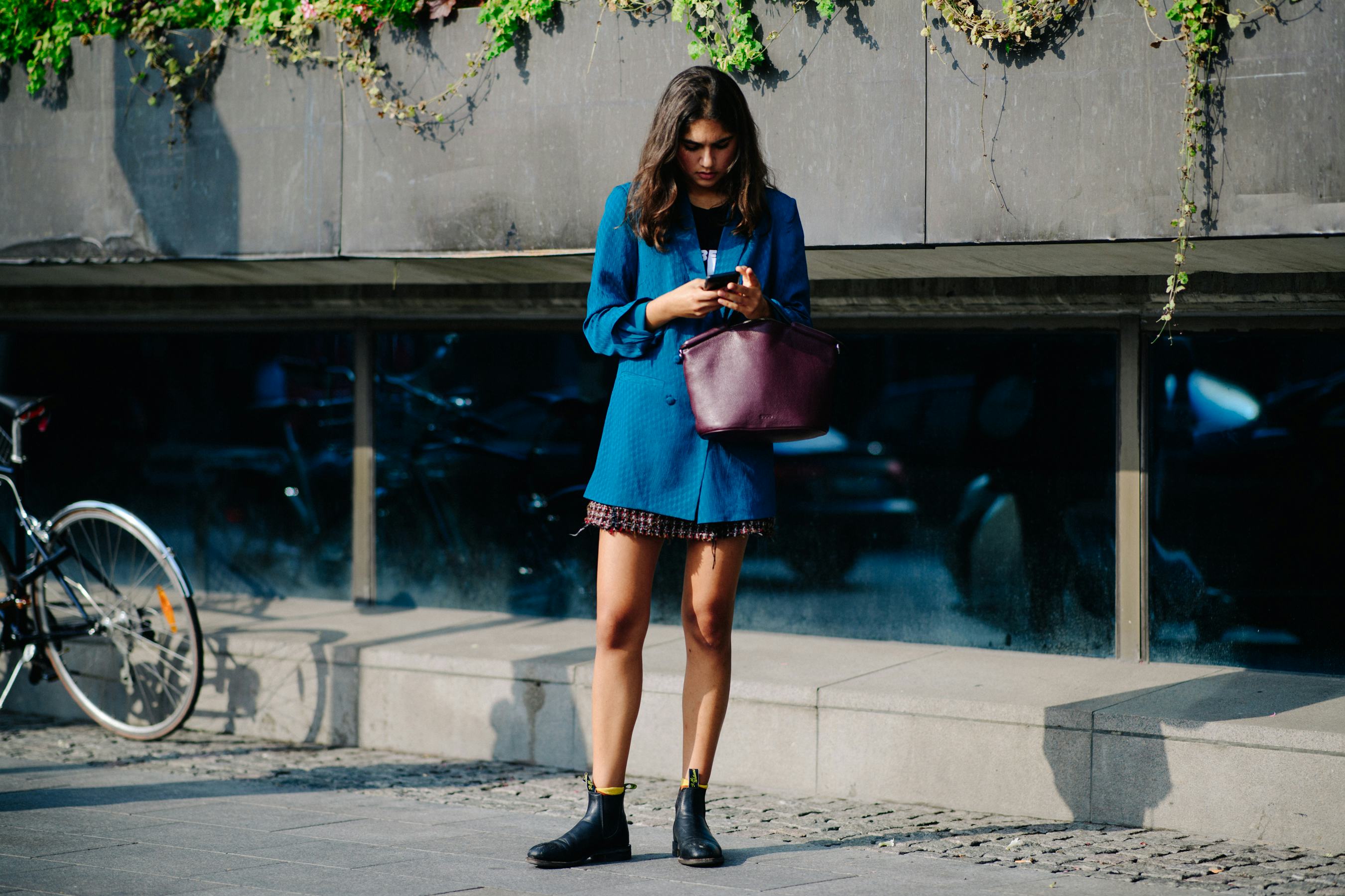 Stockholm Fashion Week Street Style Stars Are Still Dressing in Bright ...