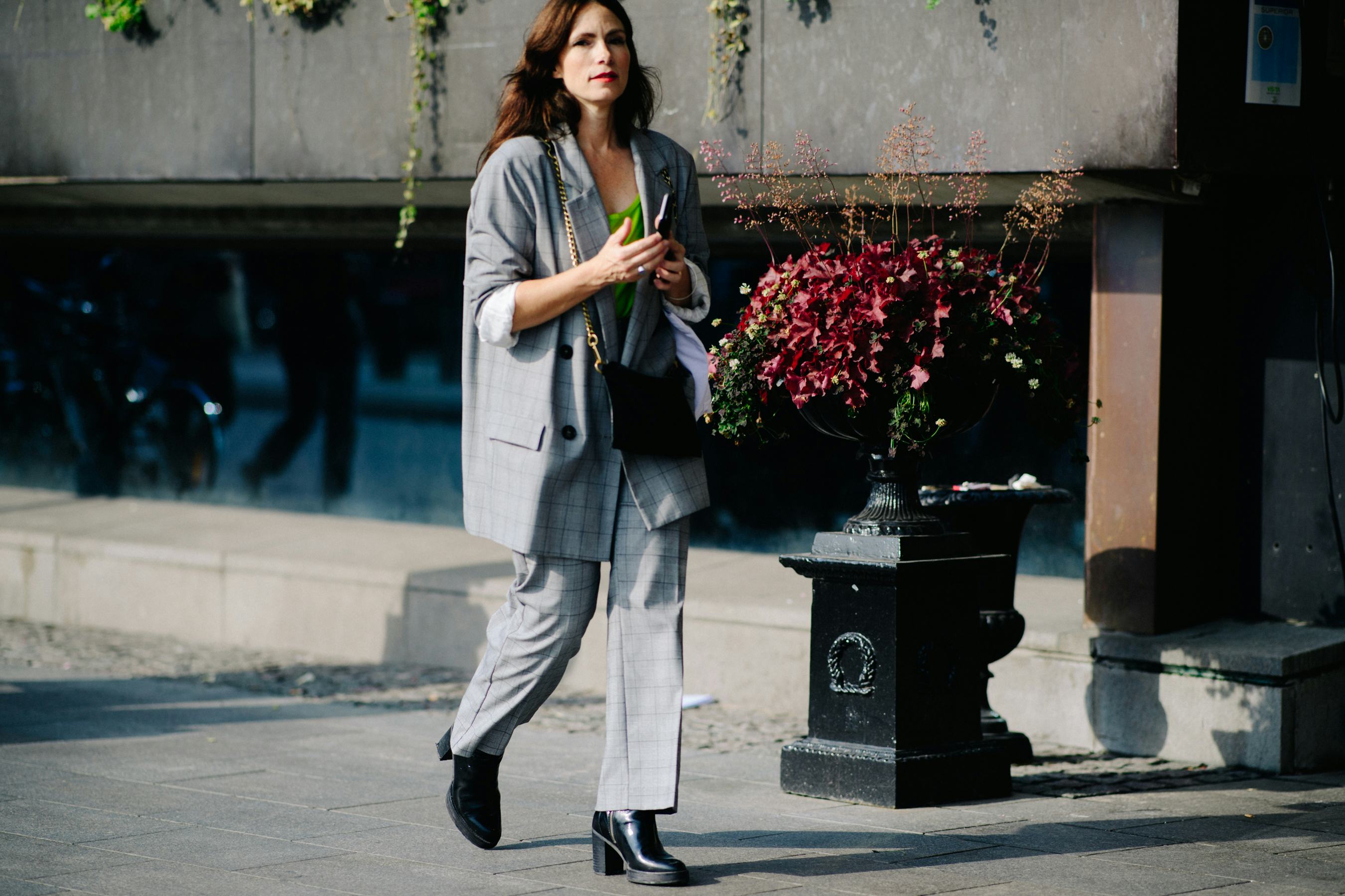 Stockholm Fashion Week Street Style Stars Are Still Dressing in Bright ...