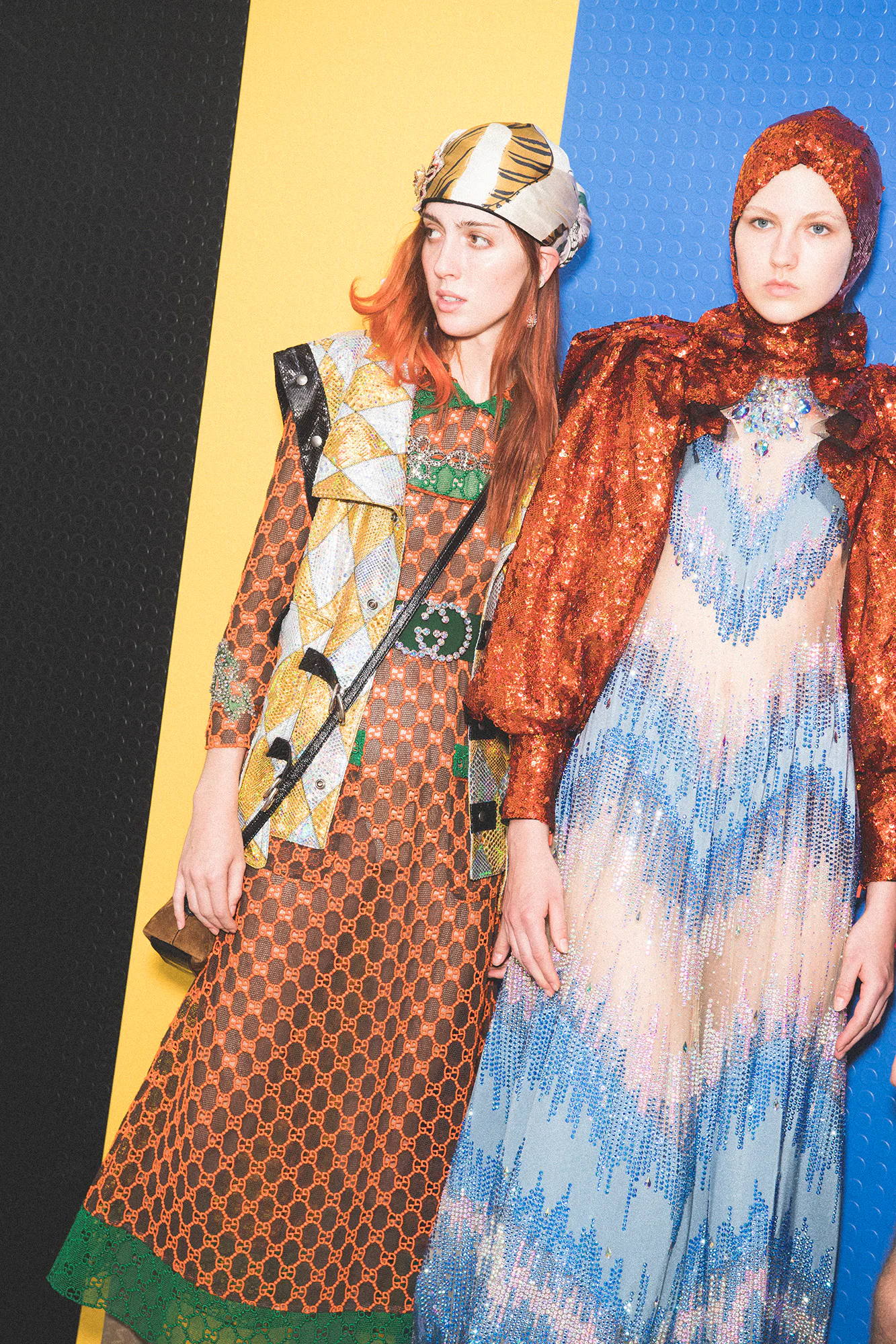 Gucci Kicks Off Milan Fashion Week with a Bang, Eighties Figure Skaters ...
