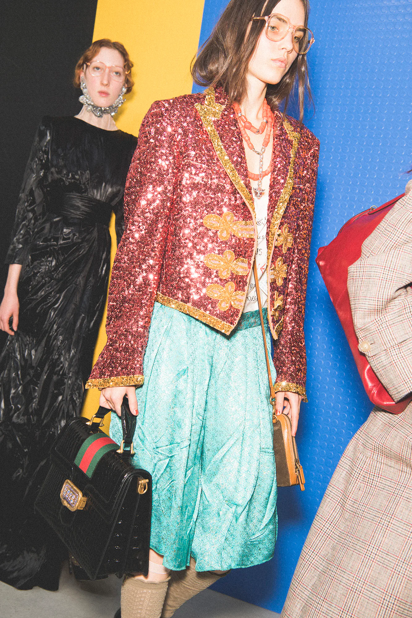 Gucci Kicks Off Milan Fashion Week with a Bang, Eighties Figure Skaters ...