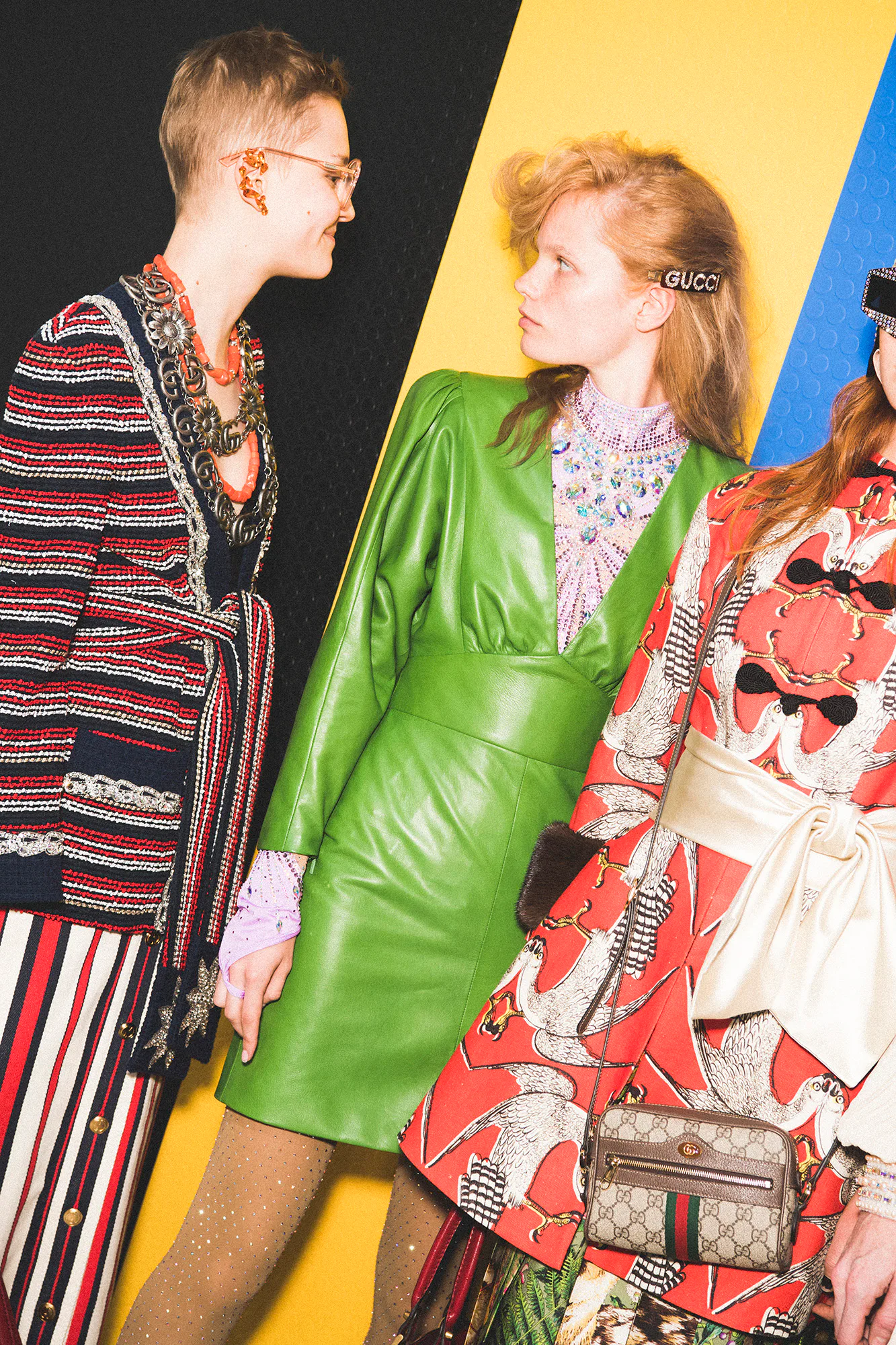 Gucci Kicks Off Milan Fashion Week with a Bang, Eighties Figure Skaters ...