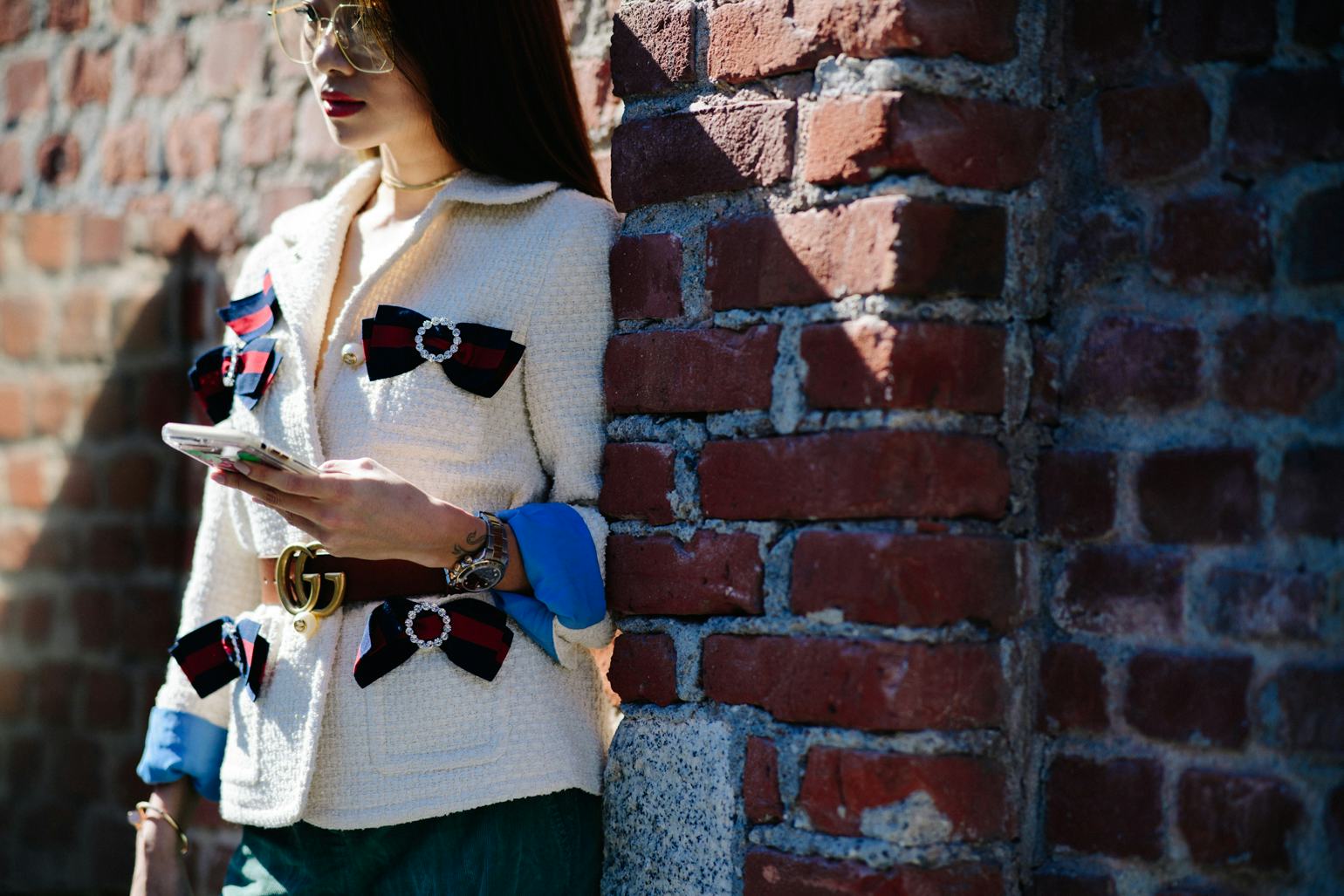 The Gucci-est Street Style Looks From the Gucci Show