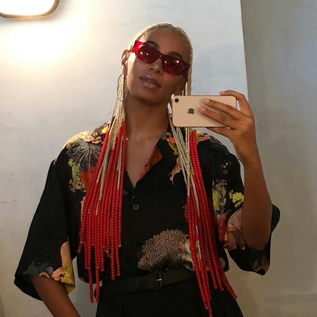 Solange’s Hairstylist on How the Pop Star Achieved a “Coral Reef ...