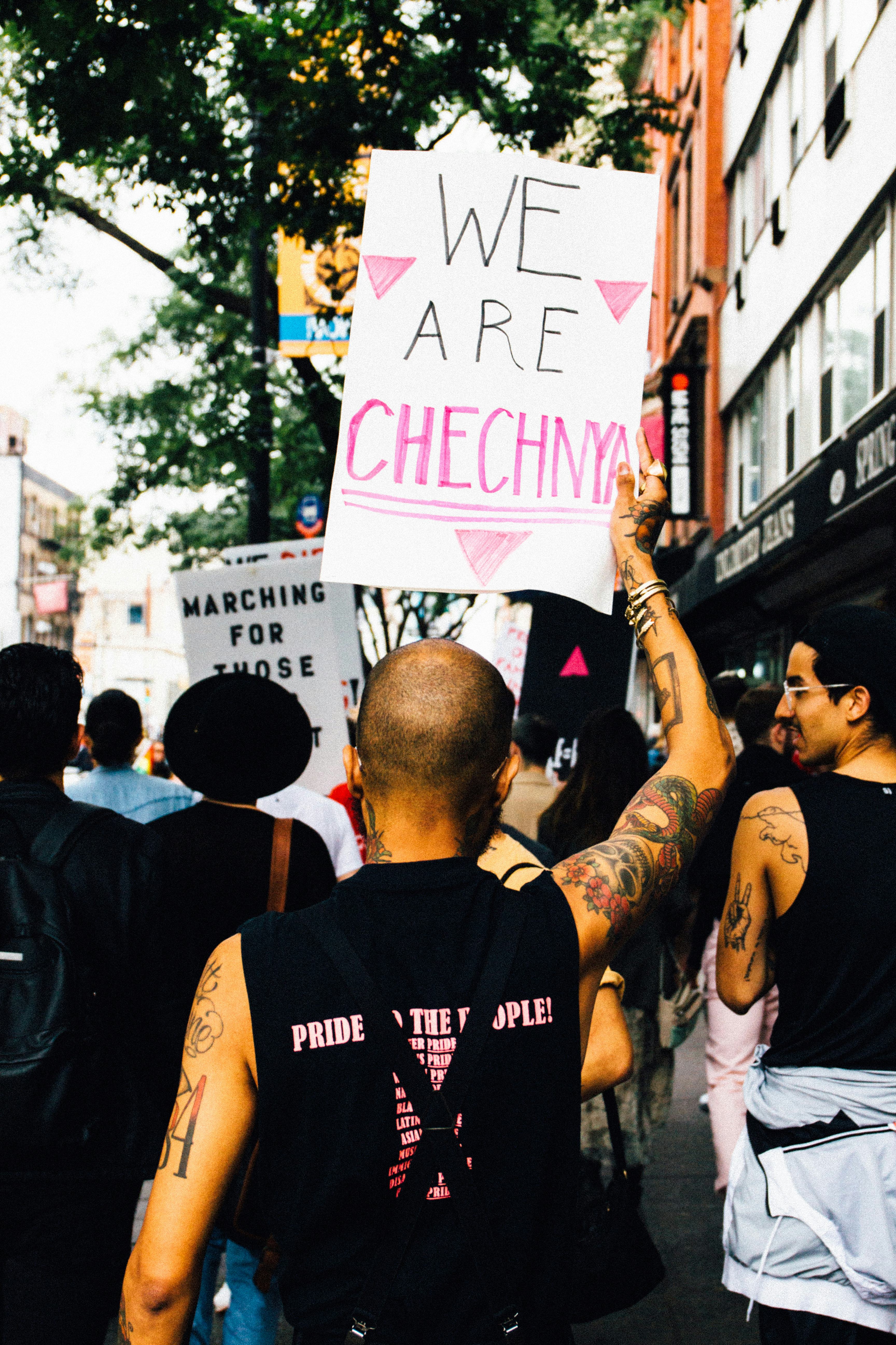 The Voices 4 Chechnya March in Photos: Hundreds Gather to Demand Action