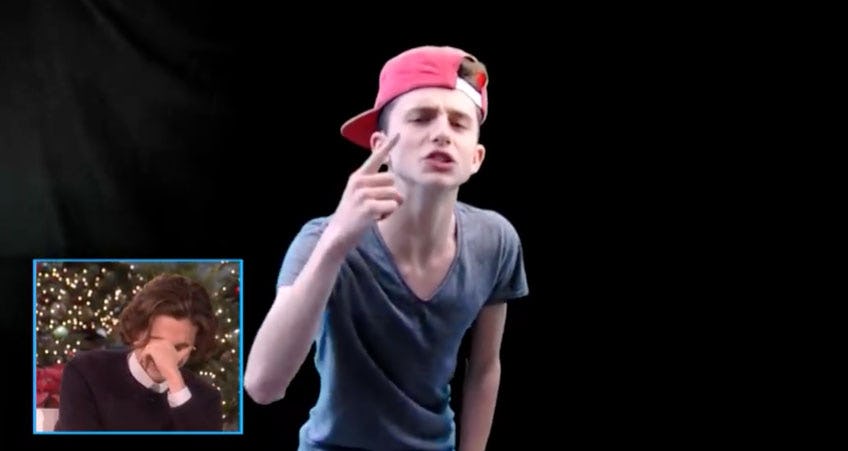 Timothée Chalamet Was Forced to Watch His High School Rap Videos By ...