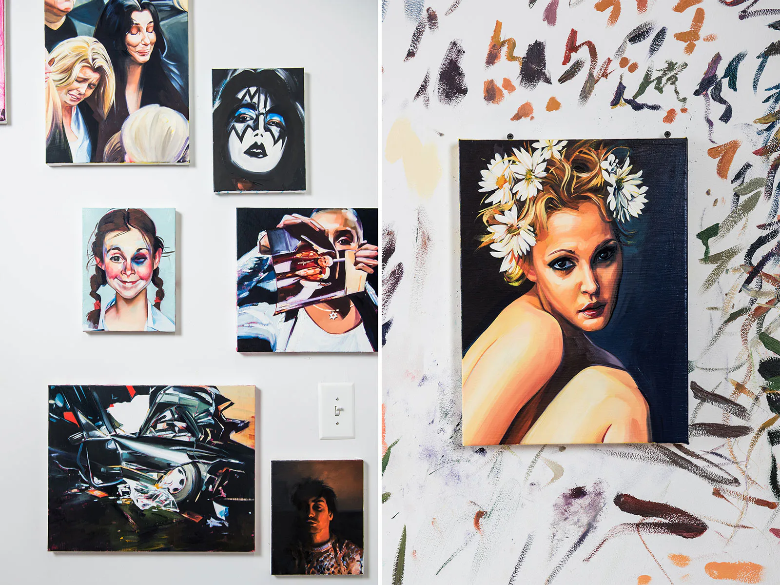 In the Studio with Sam McKinniss, the Unapologetic Painter of ...