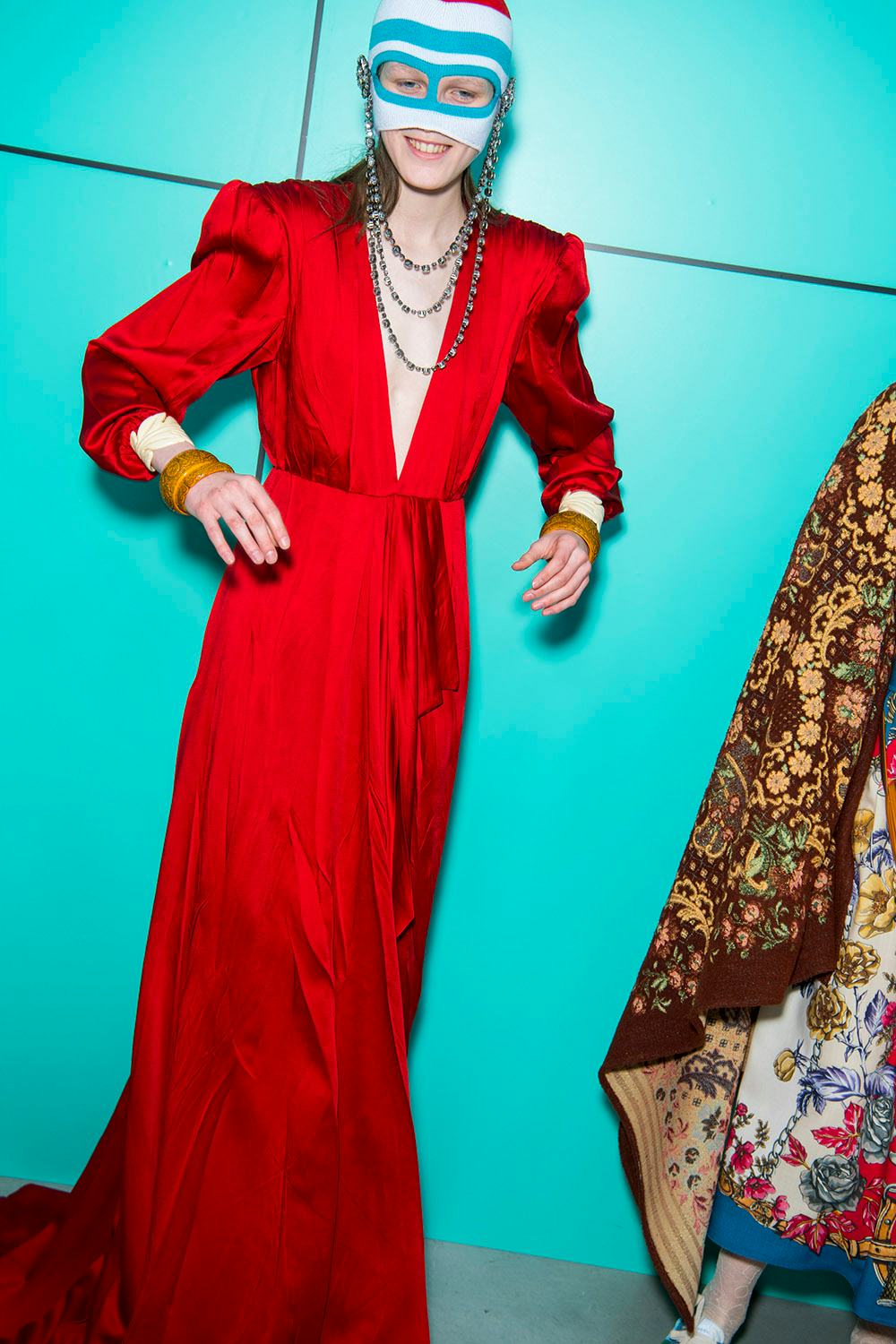 Go Backstage at Gucci’s Fall 2018 Fashion Show, Which Included Dragons ...