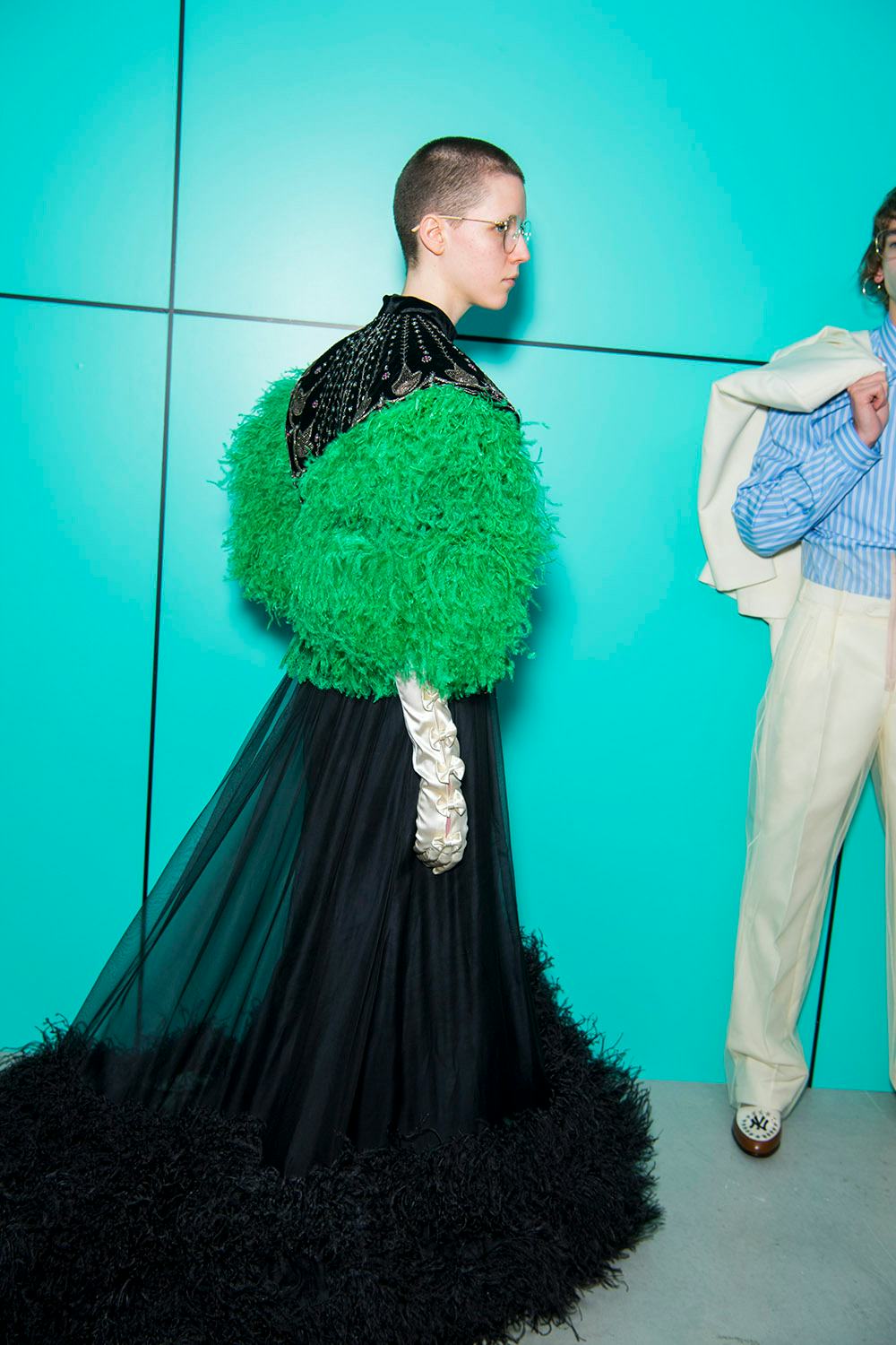 Go Backstage at Gucci’s Fall 2018 Fashion Show, Which Included Dragons ...