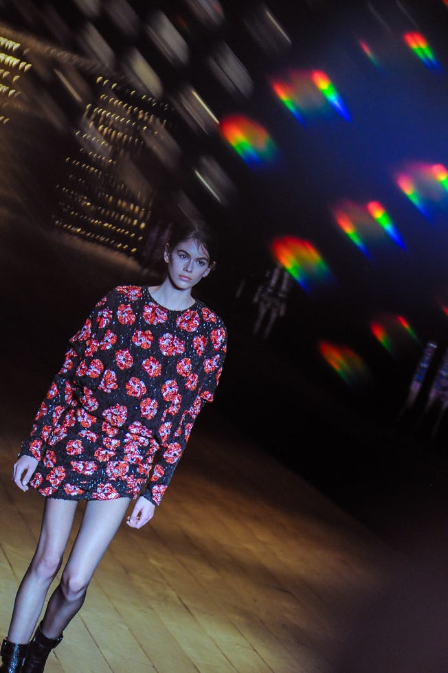 Elle Fanning Made Her Runway Debut at Miu Miu’s Paris Fashion Week Show