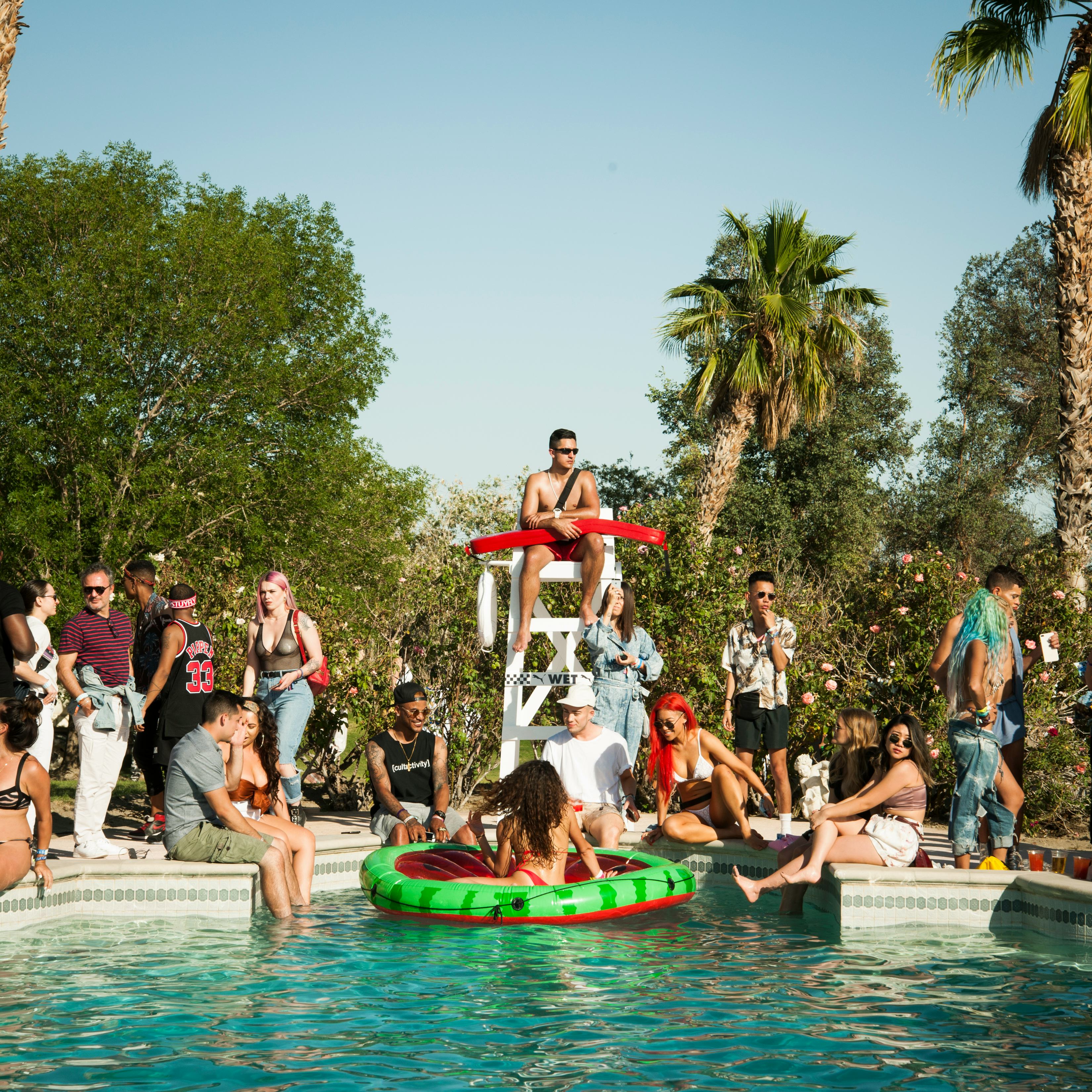 Go Inside Rihanna’s Over-the-Top Coachella Pool Party